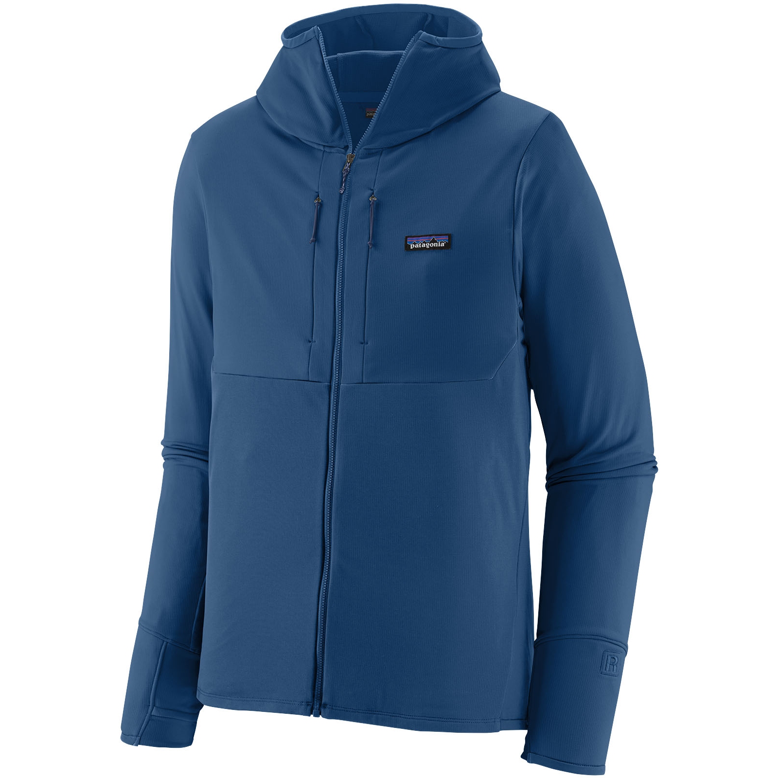 Patagonia R1 Thermal Full-Zip Hoody Men - Clement Blue | BIKE24