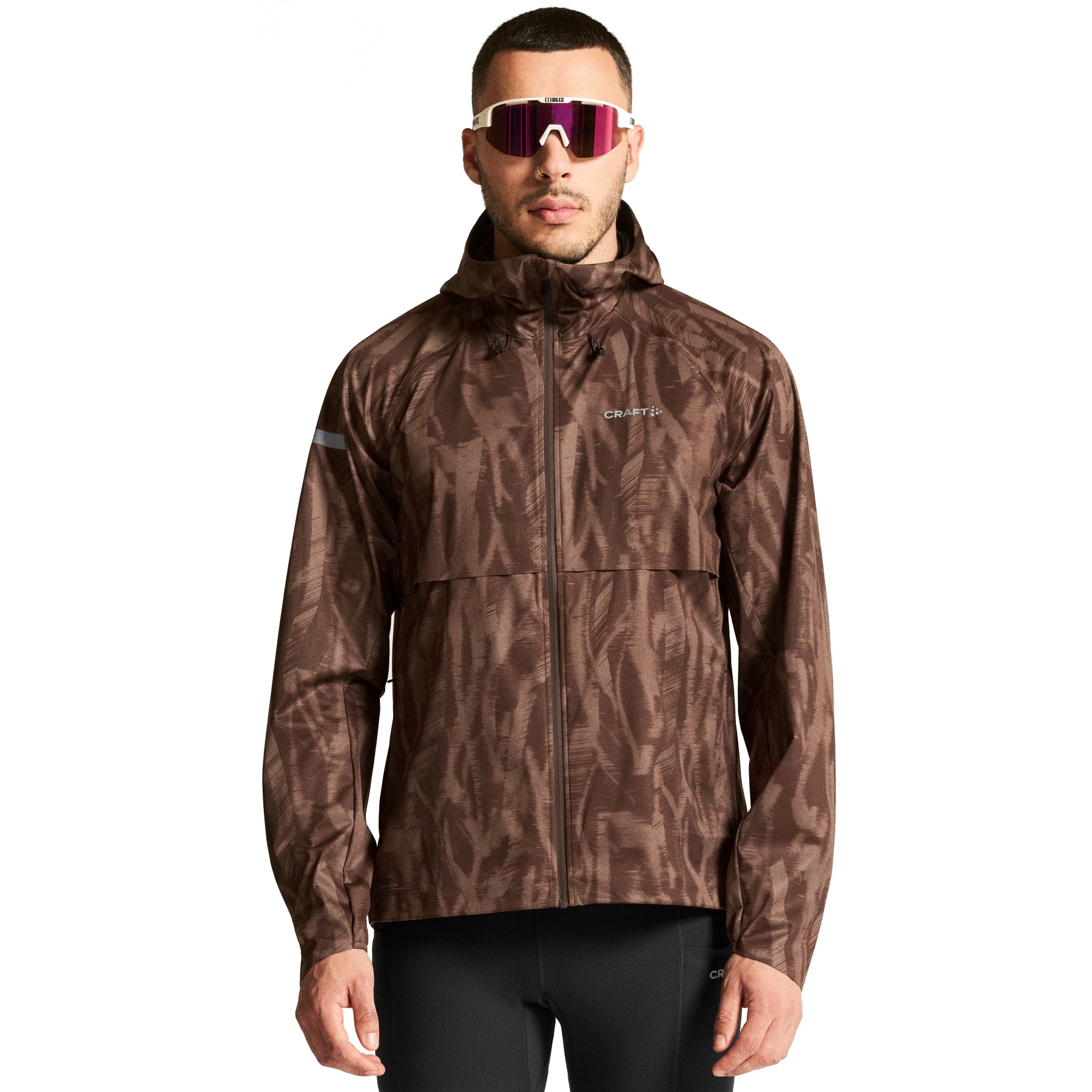 CRAFT Pro Hydro 3 Running Jacket Men - Prune/Multi | BIKE24