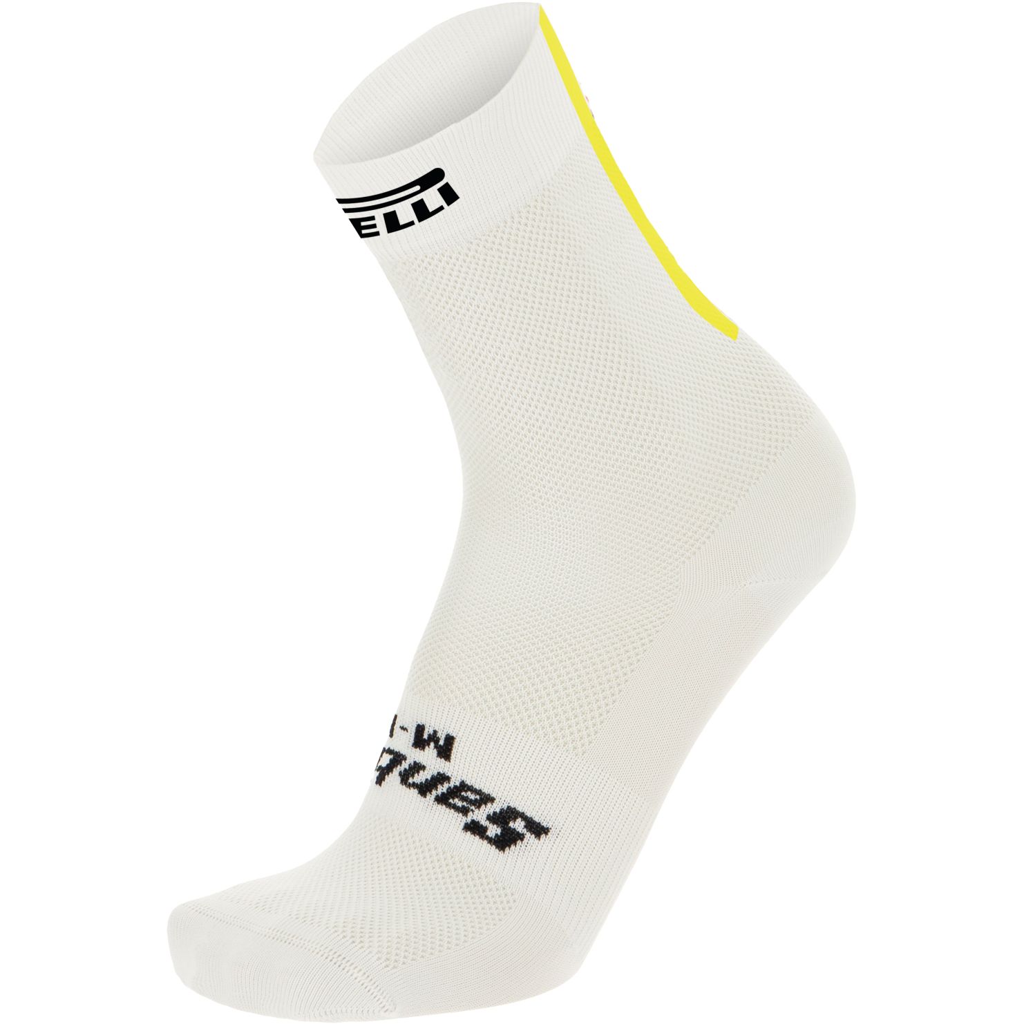 Santini Pirelli Sport Club Cycling Socks RE652HP4PSC - white BI | BIKE24