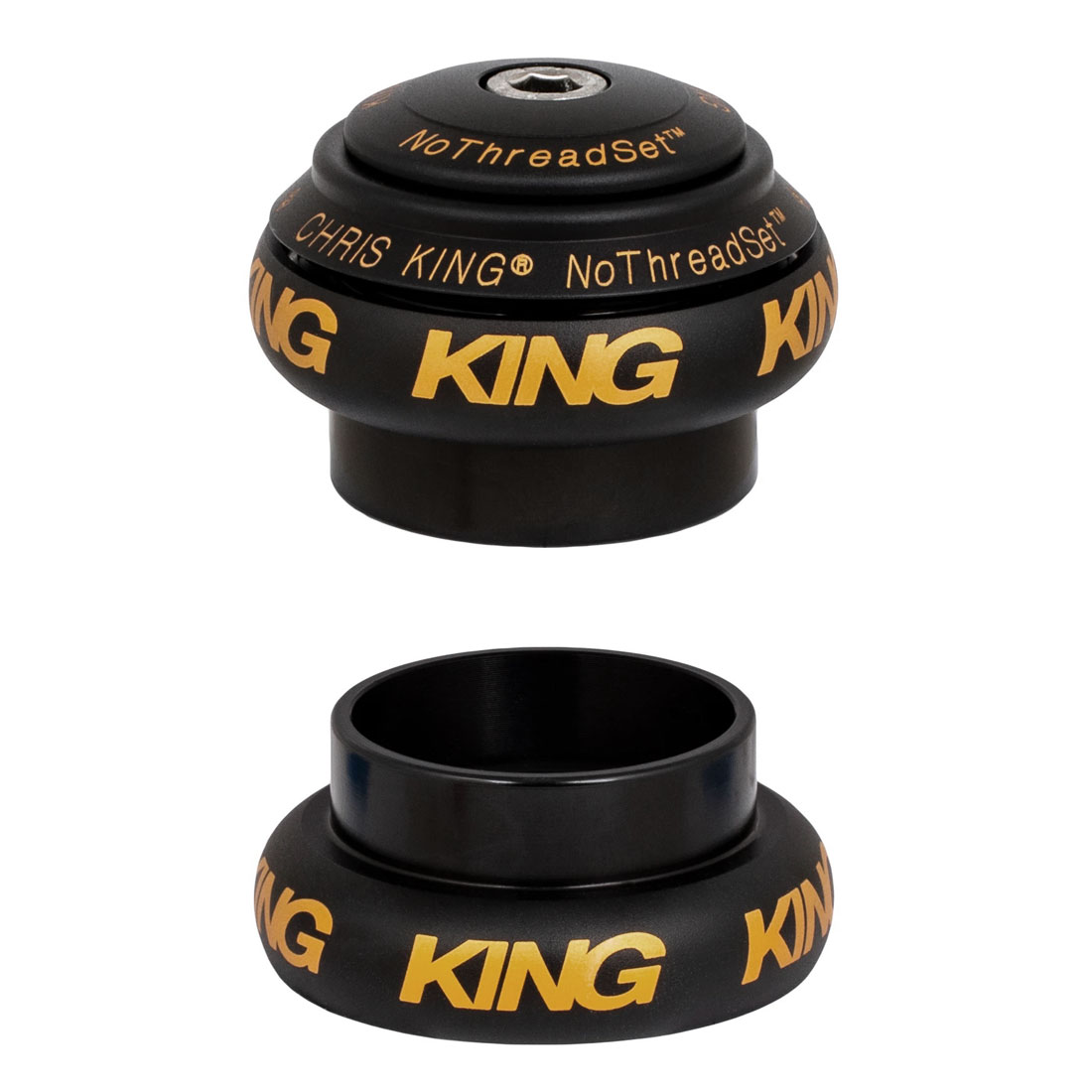 Chris King NoThreadSet Grip Lock Tapered Headset - EC34/28.6 | EC44/33 ...