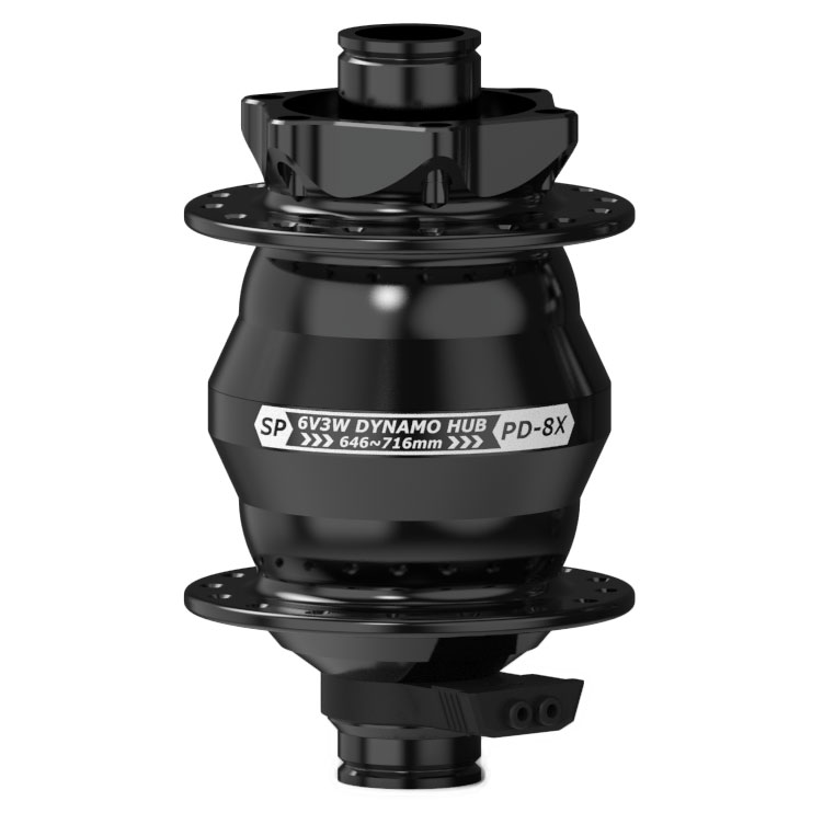 Shutter Precision PV-8 Hub Dynamo - QR 9x100mm - black | BIKE24