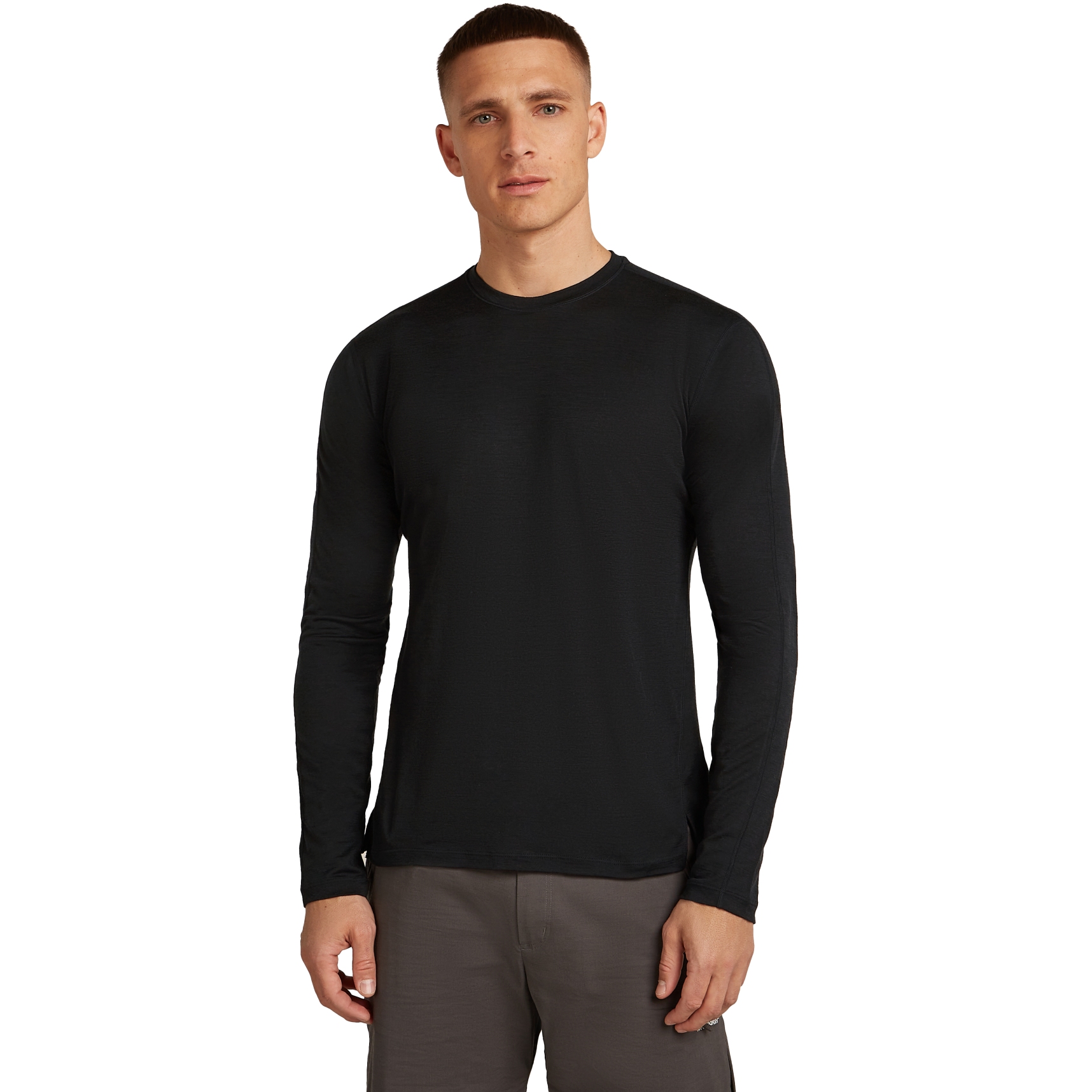 Icebreaker 150 MerinoFine™ Ace Long Sleeve T-Shirt Men - Black | BIKE24