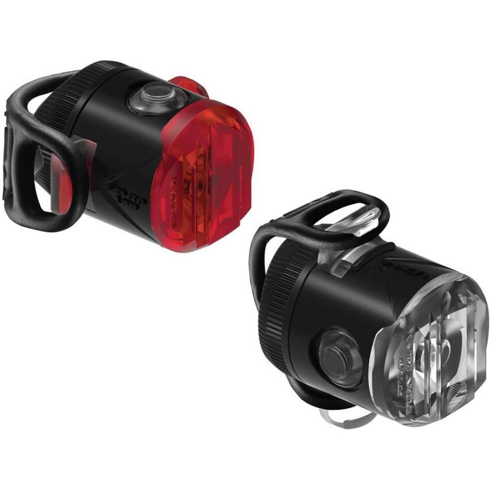 Lezyne Femto USB-C Drive Set Fietslamp Vooraan + Fietslamp Achteraan ...