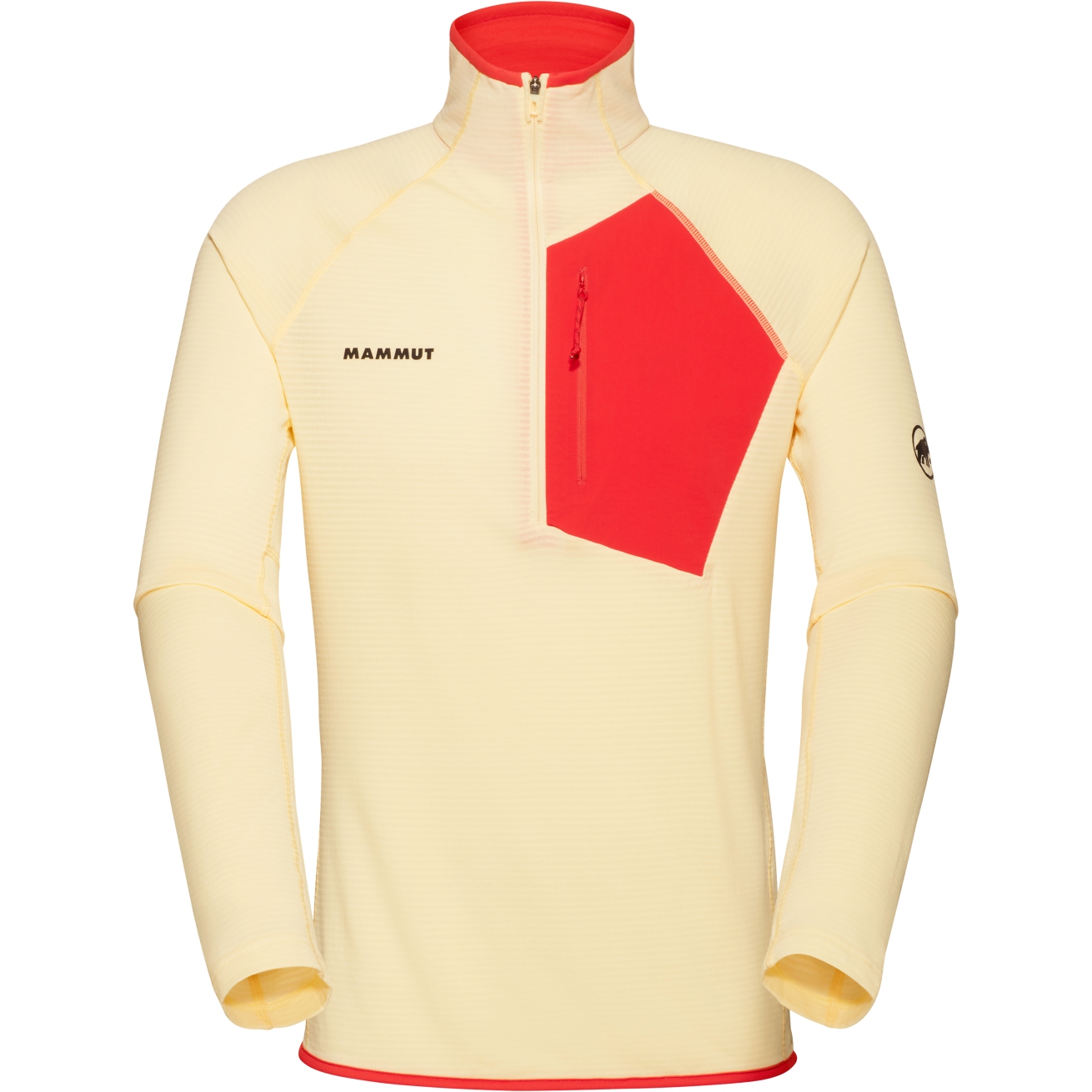 Mammut Aenergy Light Half Zip Midlayer Pullover Men - alvatern-mammut red