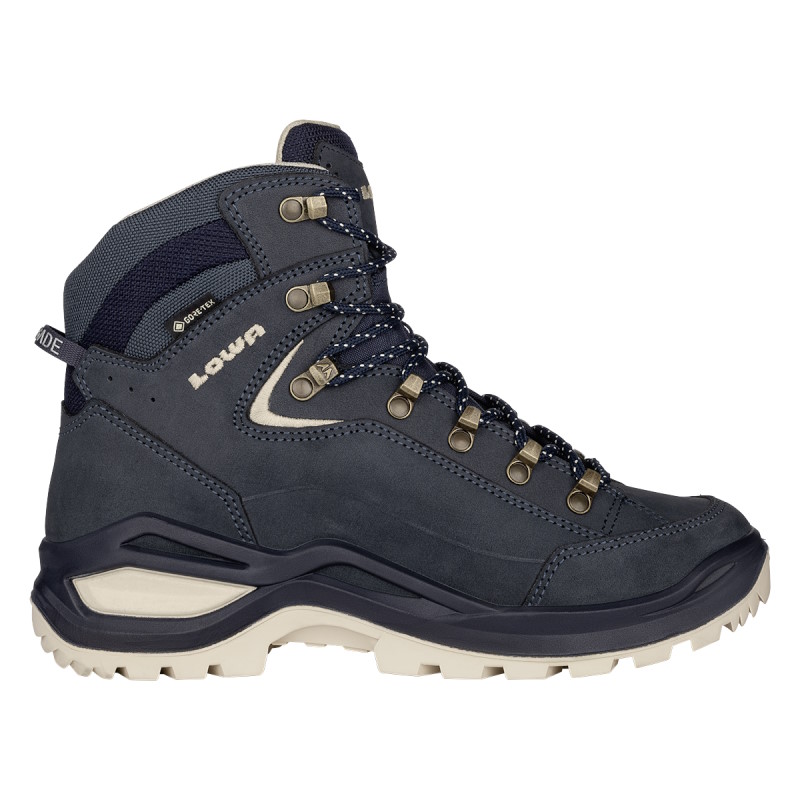 LOWA Renegade Evo GTX Mid Hiking Boots Women - slate blue/dune | Standard