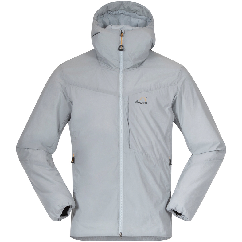 Bergans Y MountainLine Insulated Windbreaker Jacket Men - pearl grey ...