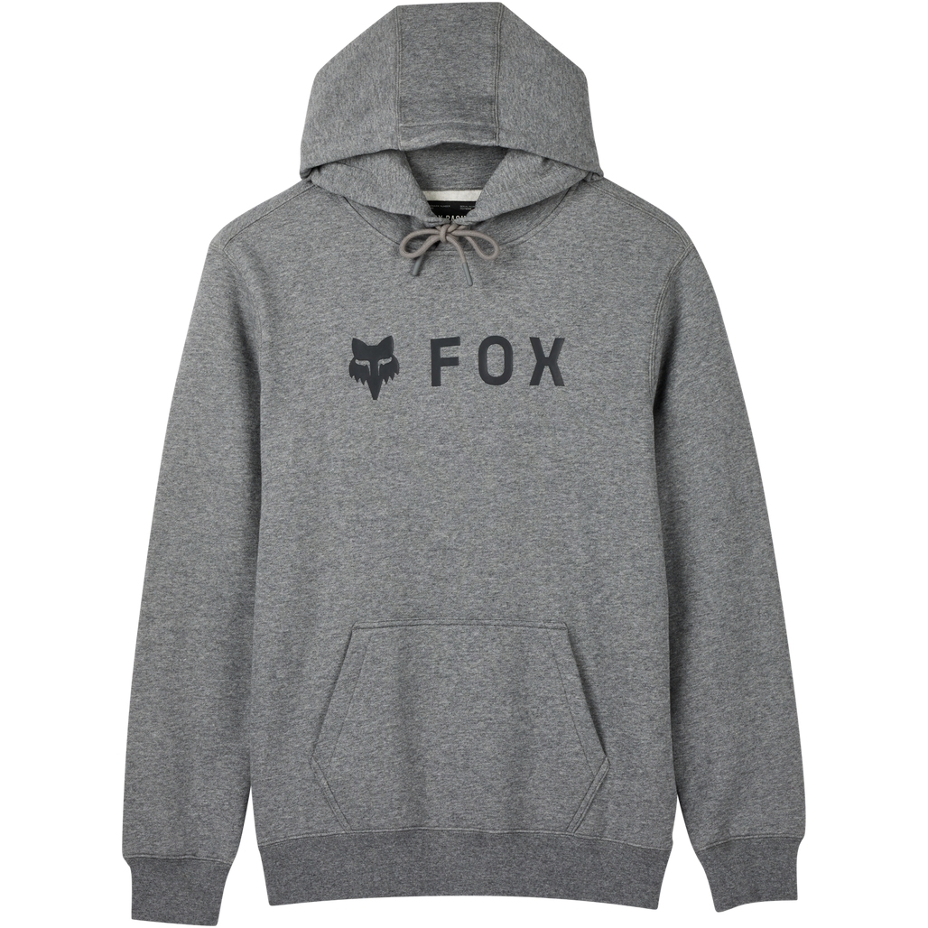 FOX Absolute Fleece Hoodie Heren - heather graphite | BIKE24