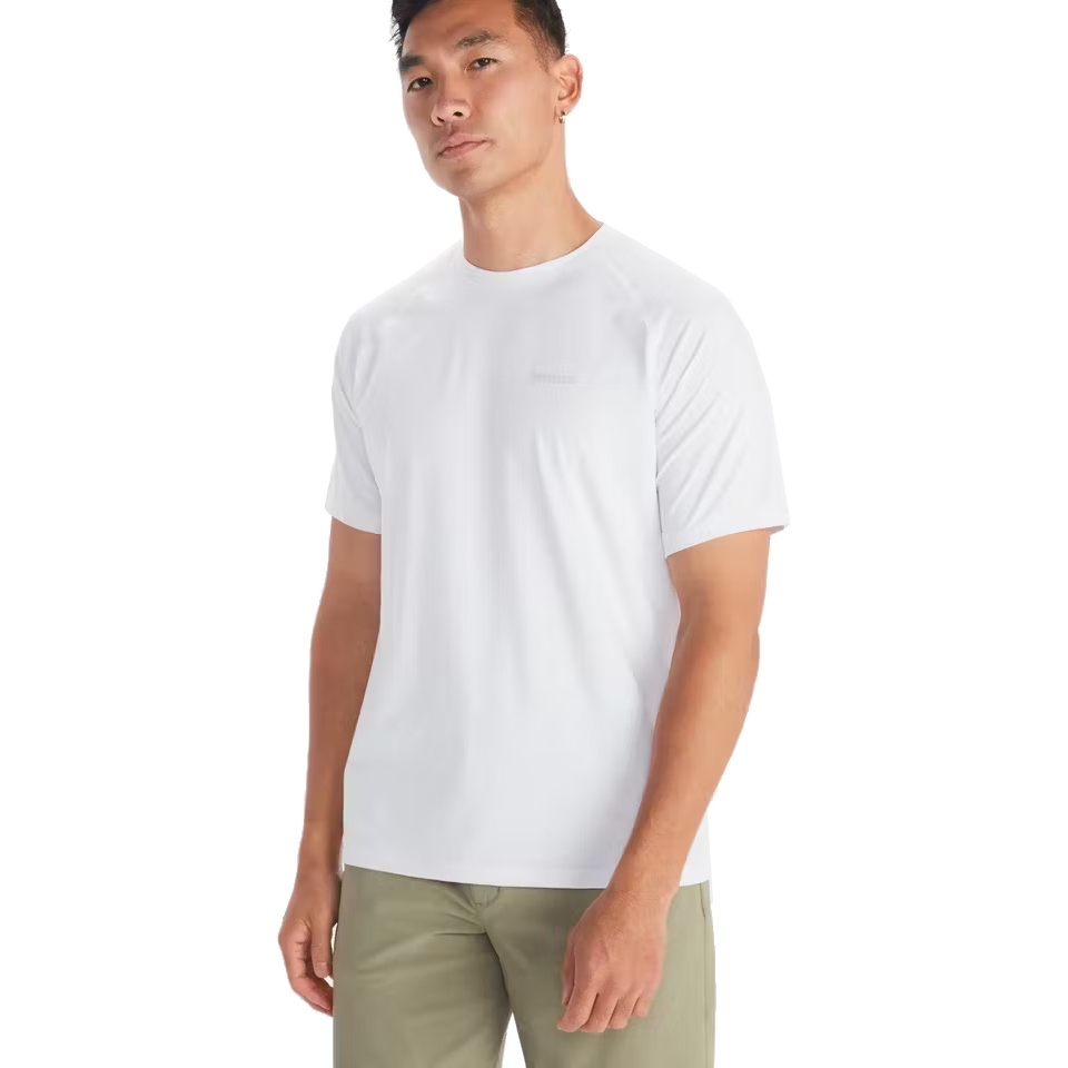 Marmot Windridge Short Sleeve T-Shirt Men - white | BIKE24