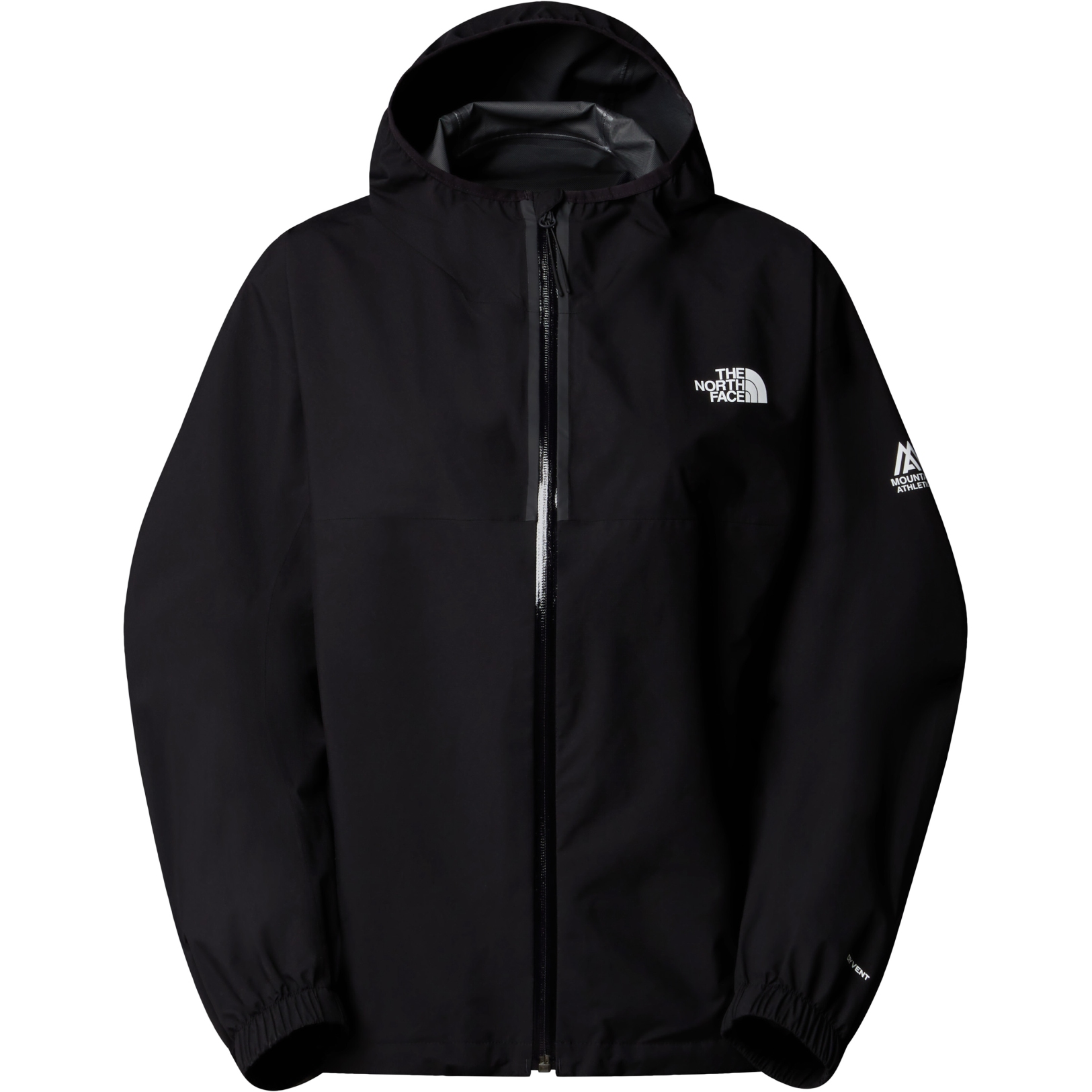 The North Face Mountain Athletics Rainlit Hooded Jacket Women - TNF Black