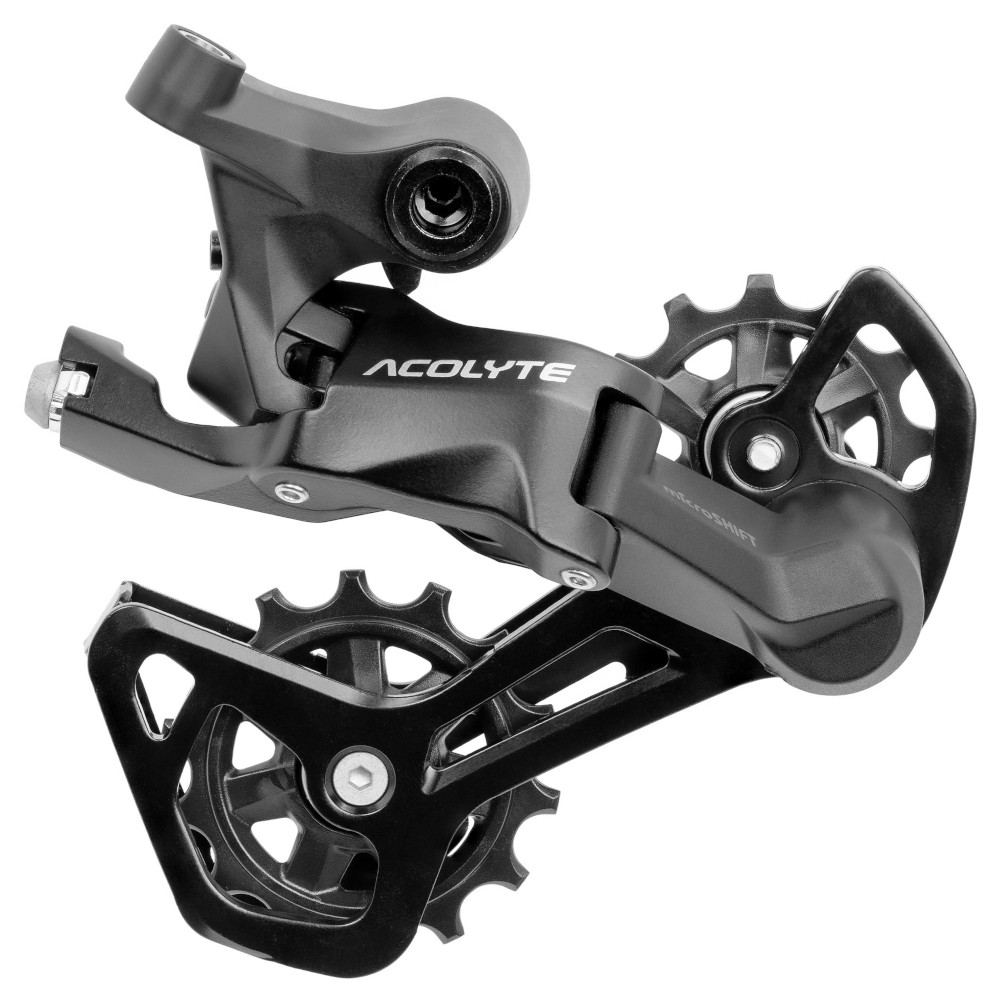 microSHIFT ACOLYTE V2 RD-M5180M-B Rear Derailleur - 1x8-speed - Medium Cage