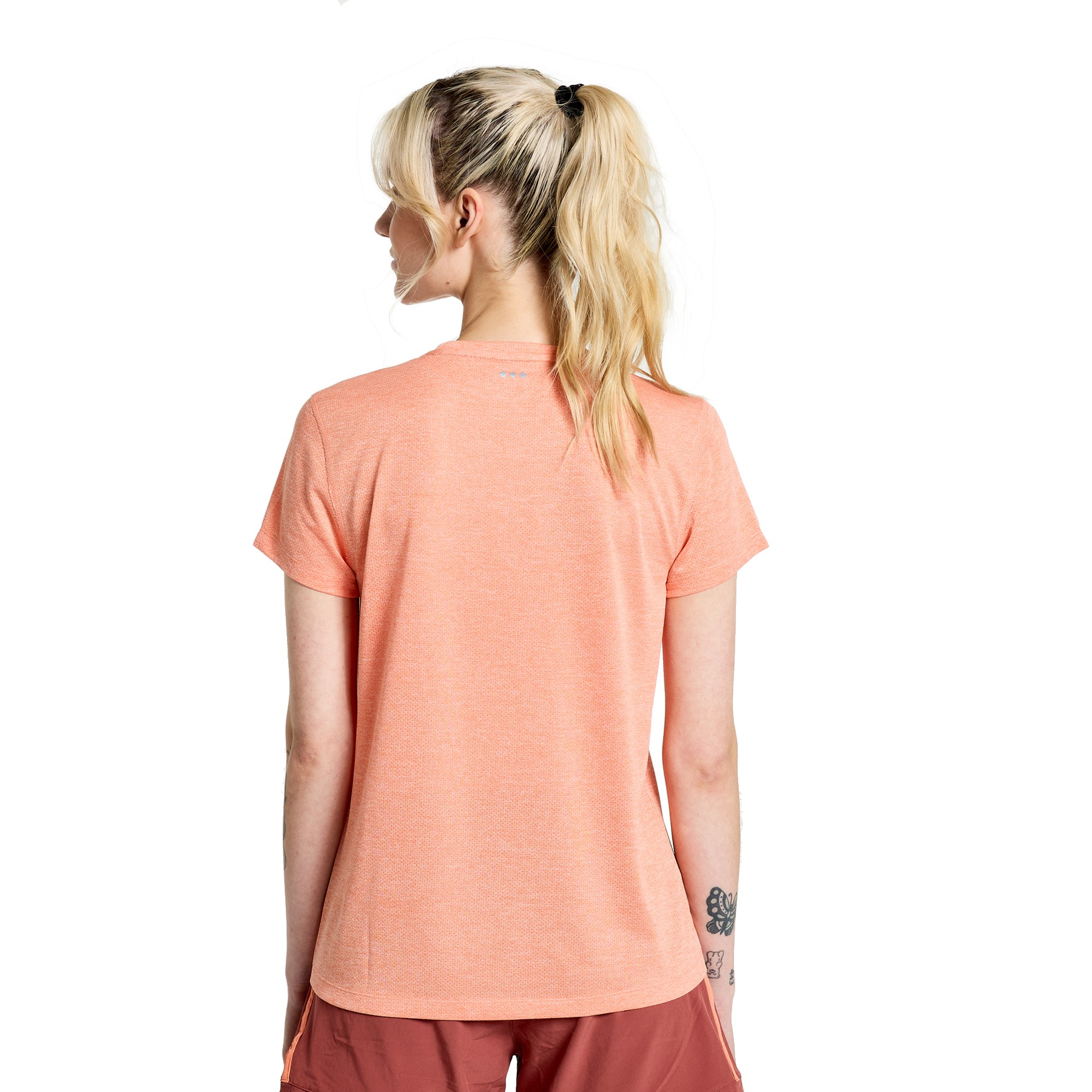 Saucony Stopwatch Short Sleeve Shirt Women zenith heather BIKE24