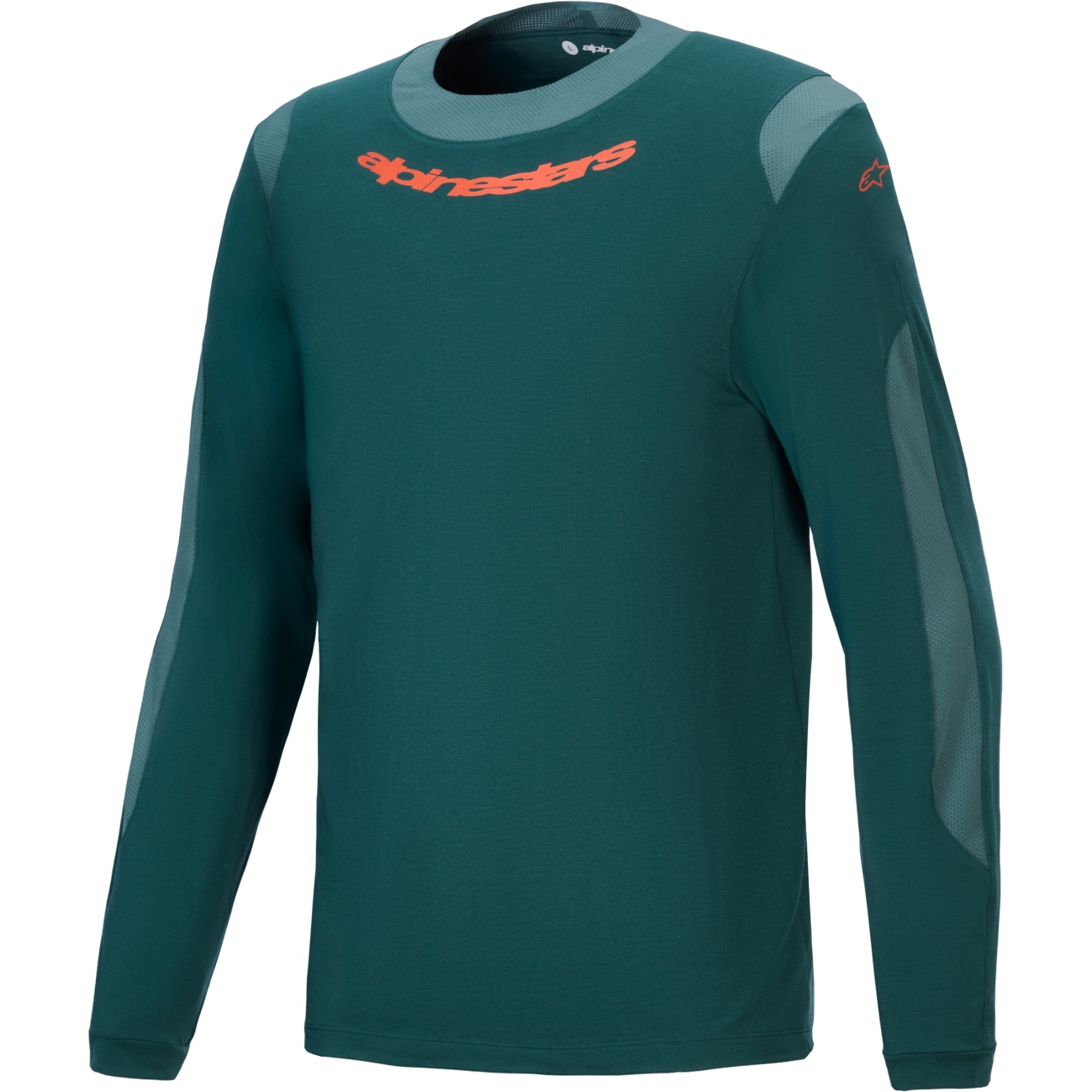 Alpinestars Maglia a Maniche Lunghe Uomo - A-Dura Dri Wool - dark pine - BIKE24