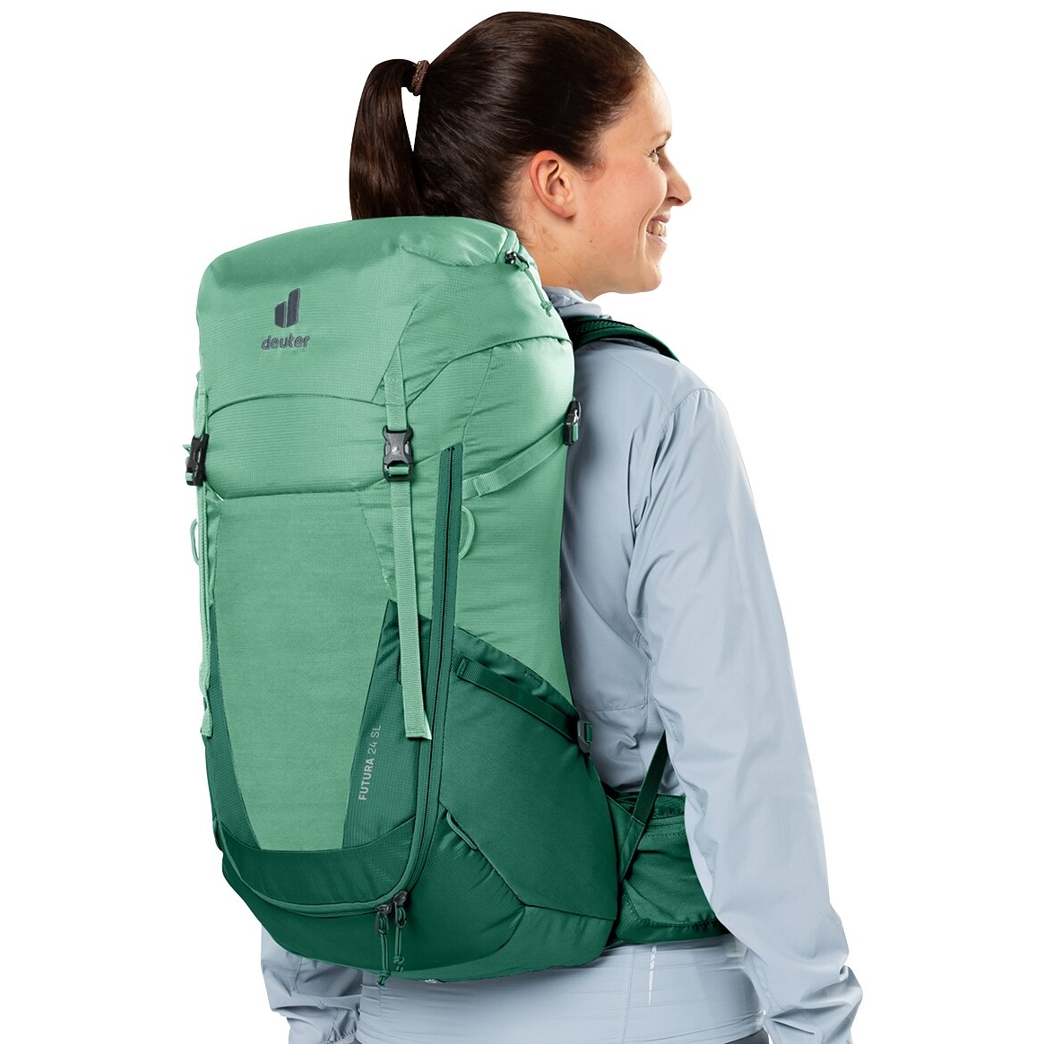 Deuter Futura 24 SL Women's Backpack - spearmint-seagreen | BIKE24