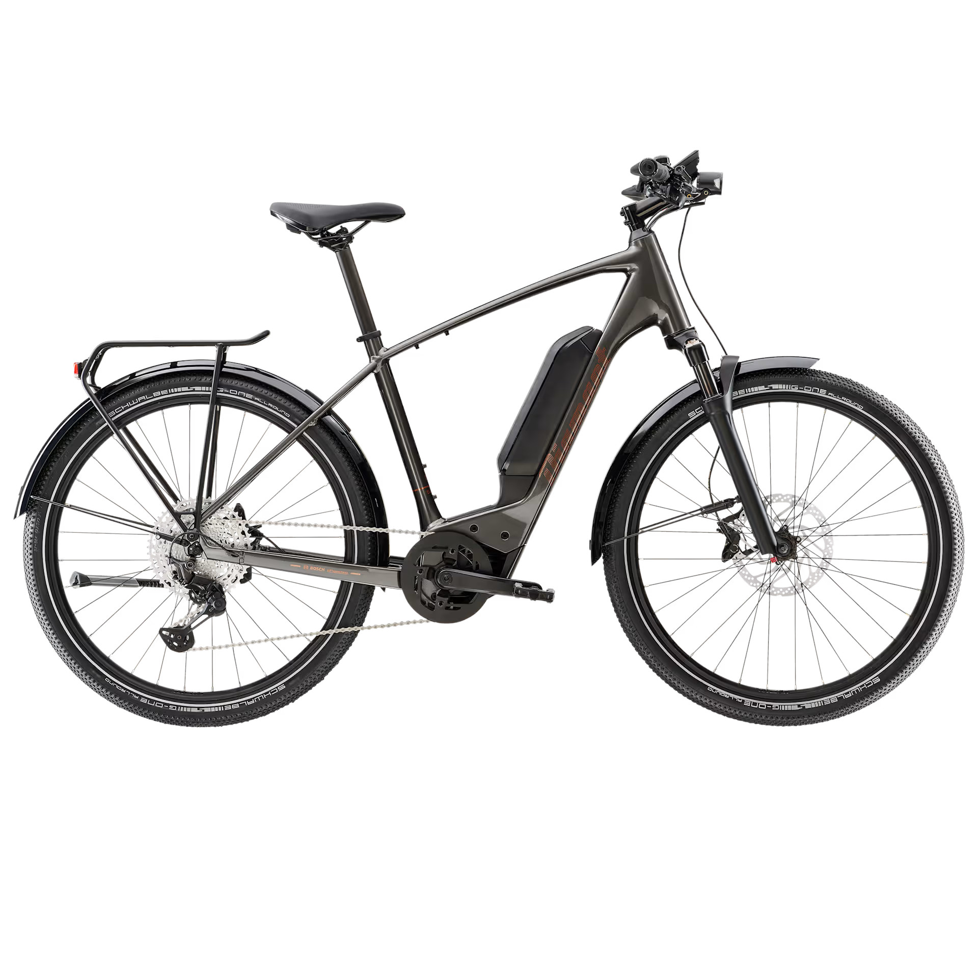 Diamant ZING DELUXE GEN2 HCH - 27.5" E-Bike Trekking - 2023 - Melanitgrau Metallic - Rahmengröße: M