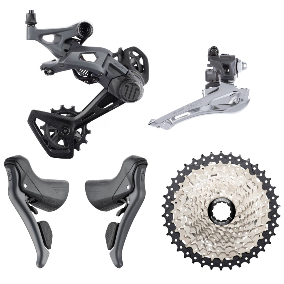 microSHIFT SWORD Upgrade Kit - Road | Long | 2x10-speed | BIKE24