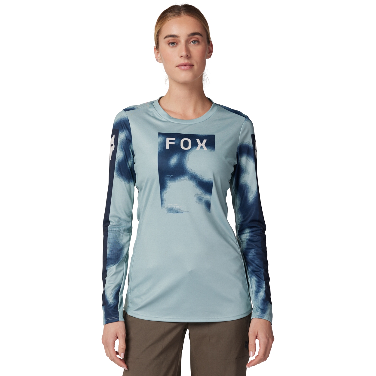 FOX Ranger MTB Langarmtrikot Damen - Taunt - gunmetal | BIKE24