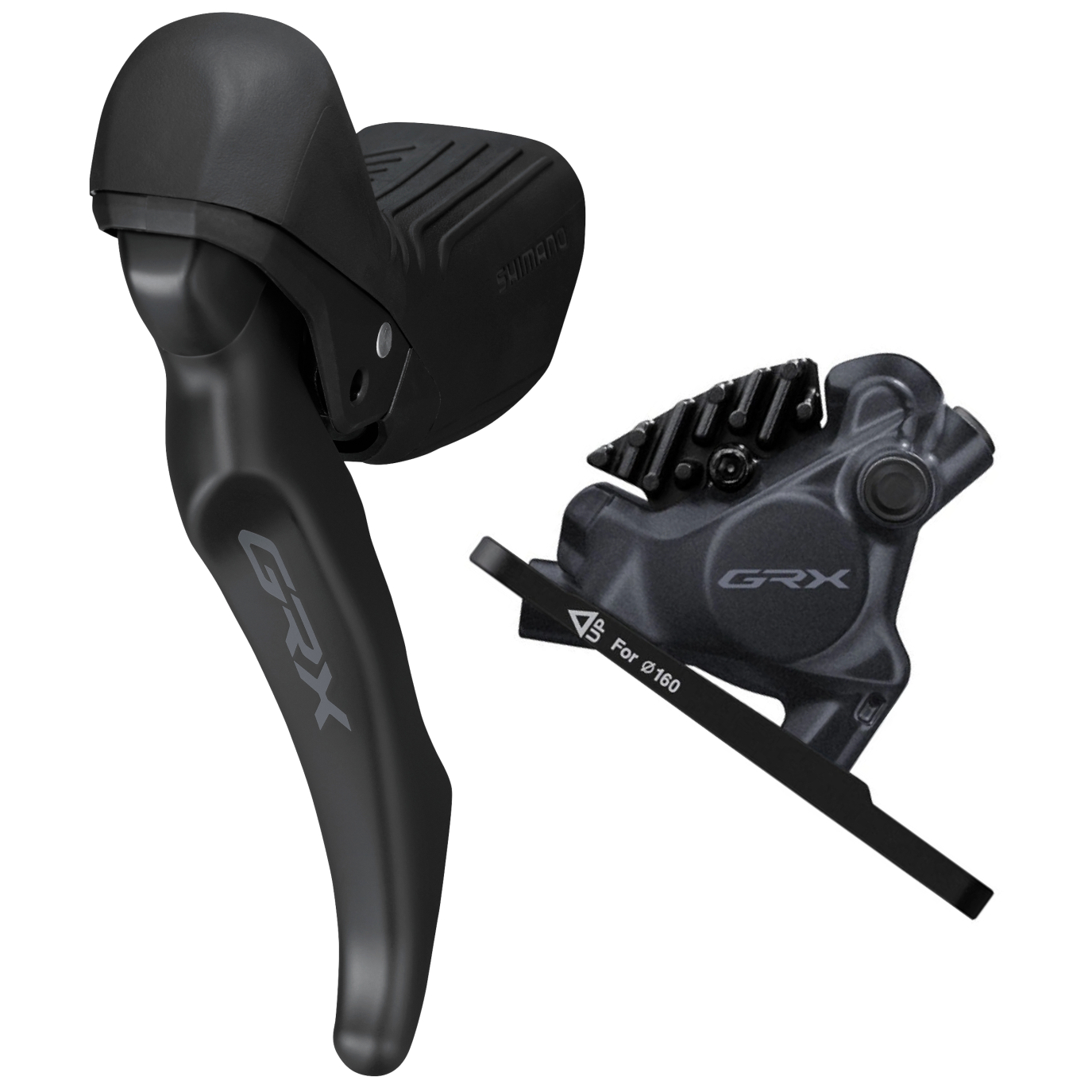 Shimano GRX BL-RX610 / BR-RX410 Disc Brake - STI | Flat Mount | J-Kit ...