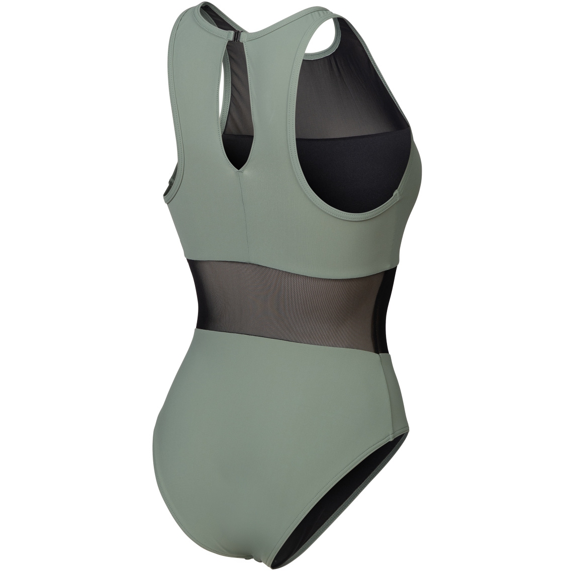 UPF 50+ Swimsuit ARENA Women's Feel Multi Panels One Piece Swimsuit - V ...
