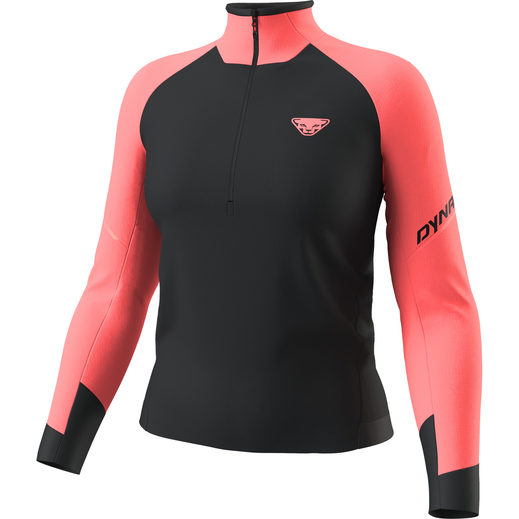 Dynafit Alpine Half-Zip Shirt met Lange Mouwen Dames - Ultra Coral | BIKE24