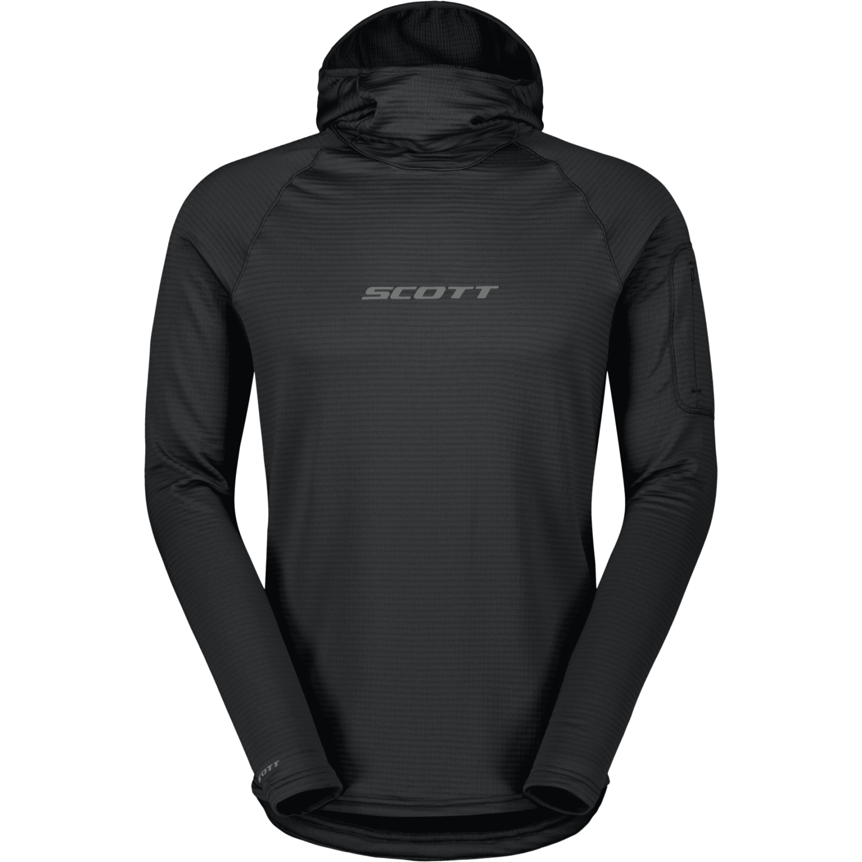SCOTT Defined Light Kapuzenpullover Herren - schwarz | BIKE24