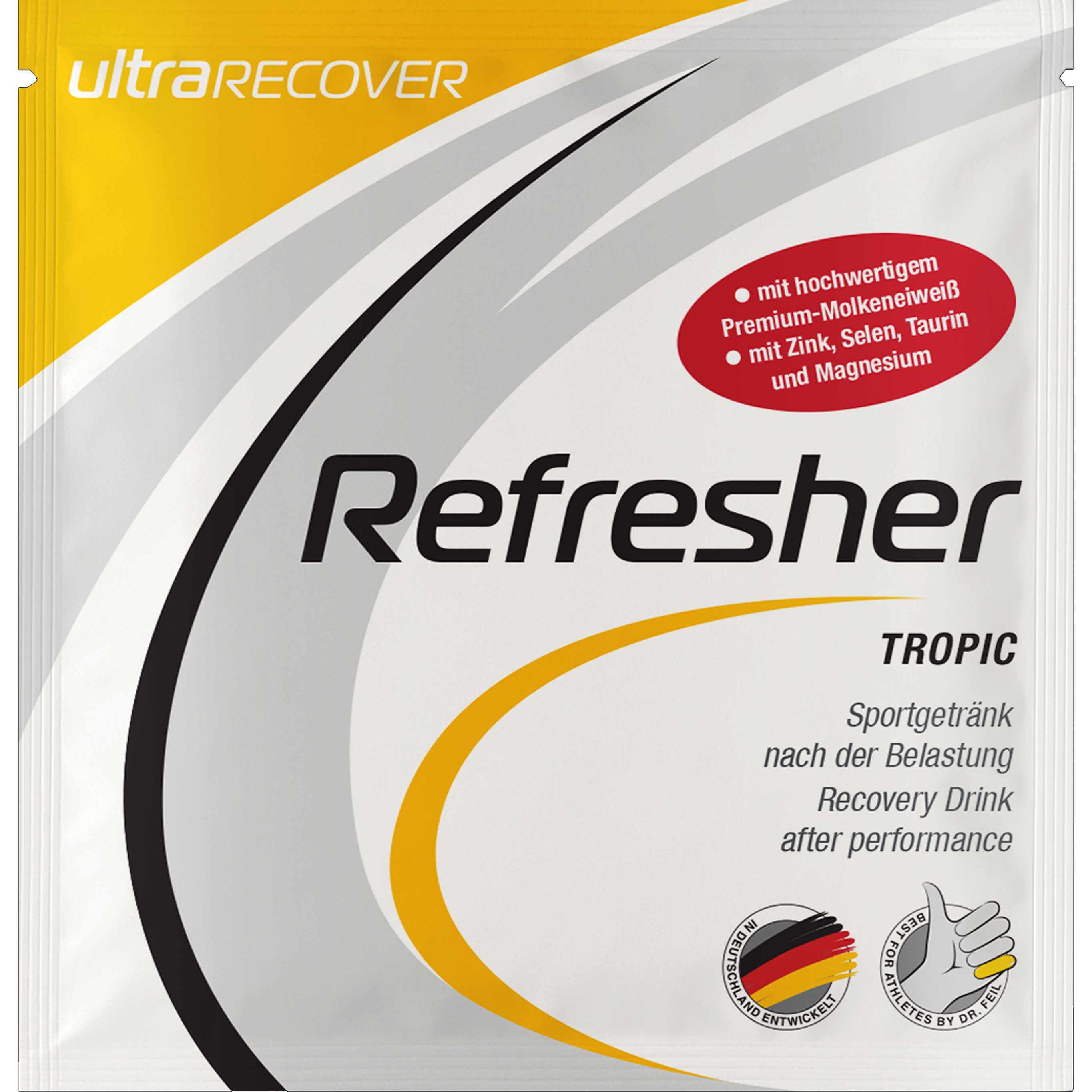 ultraSPORTS RECOVER Refresher - Carbohydrate Protein Beverage Powder ...