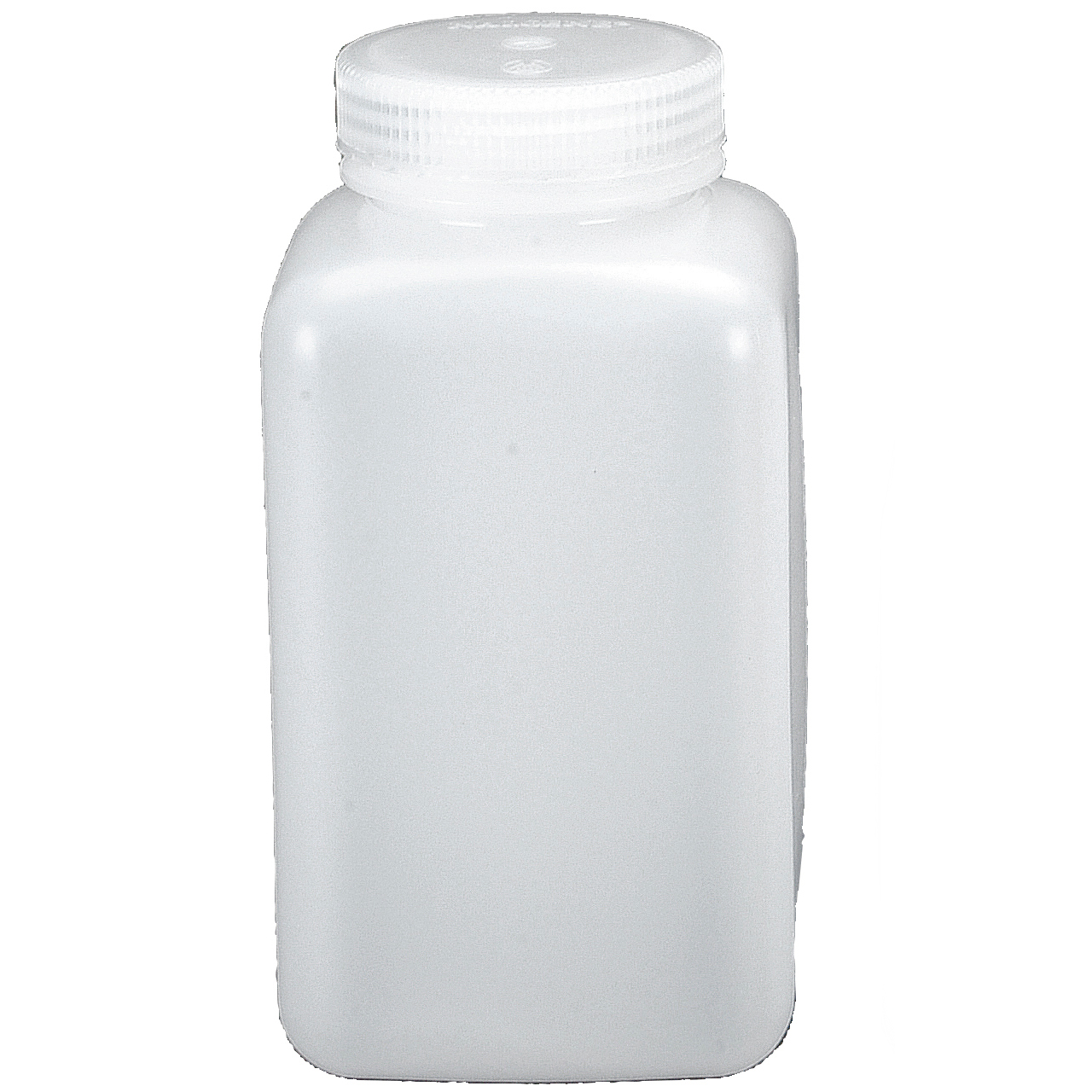 Nalgene Wide Neck Empty Bottle - Cuboid | White - 250ml | BIKE24