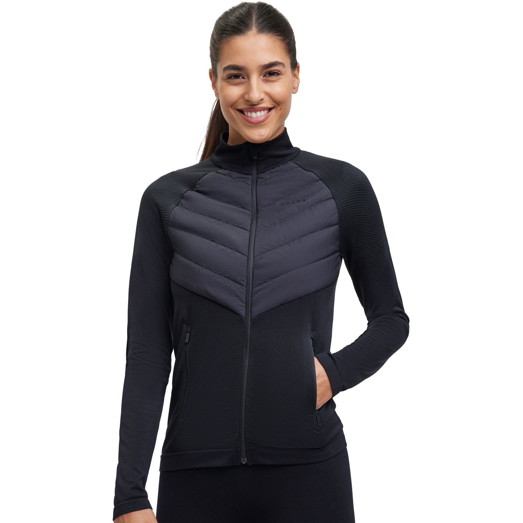 Falke RU Weather Running Jacket Women - black 3000 | BIKE24