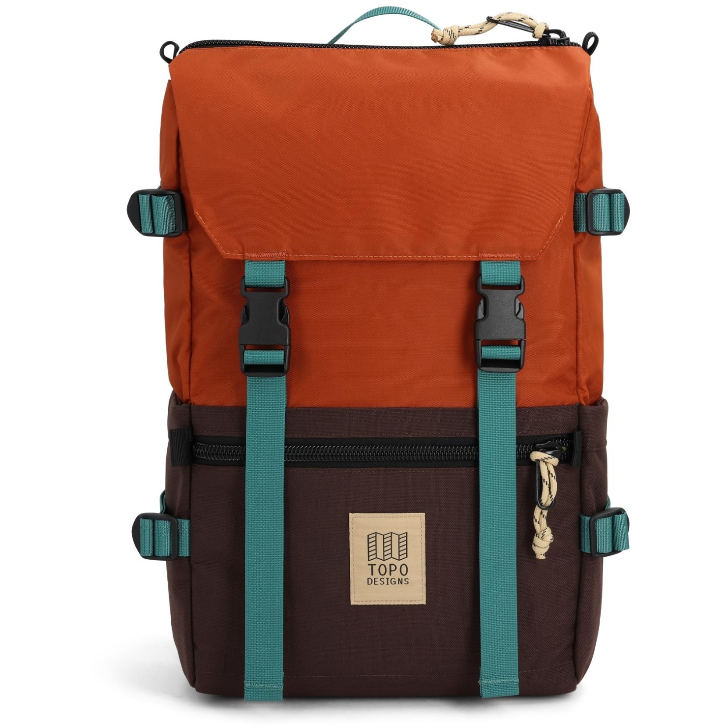 Topo Designs Rover Pack Classic Backpack - 20L - Clay/Chocolate | BIKE24