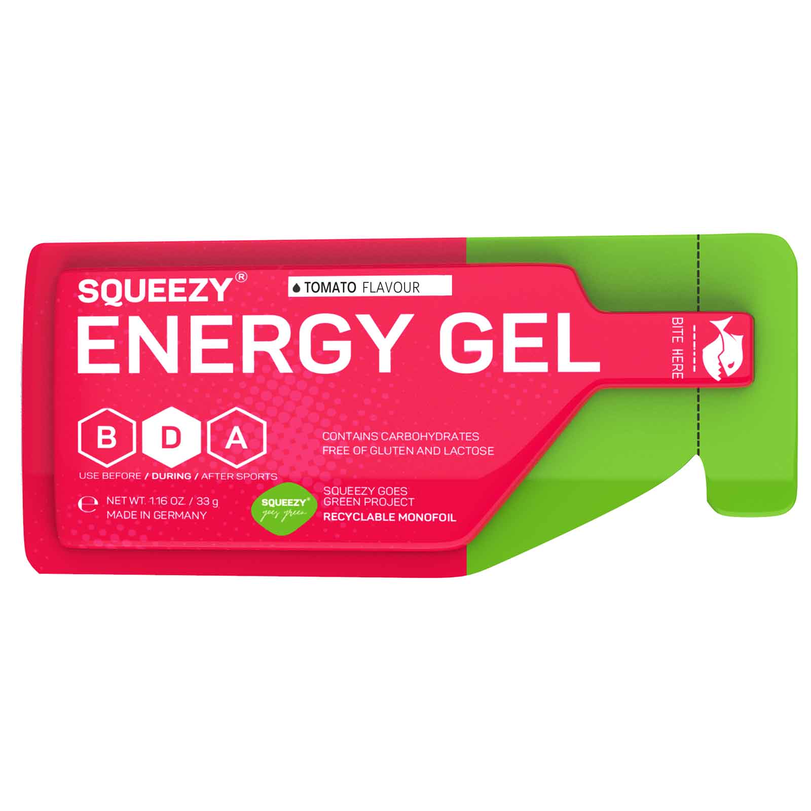 Squeezy Liquid Energy - Gel de Carbohidratos - 12x60ml | BIKE24