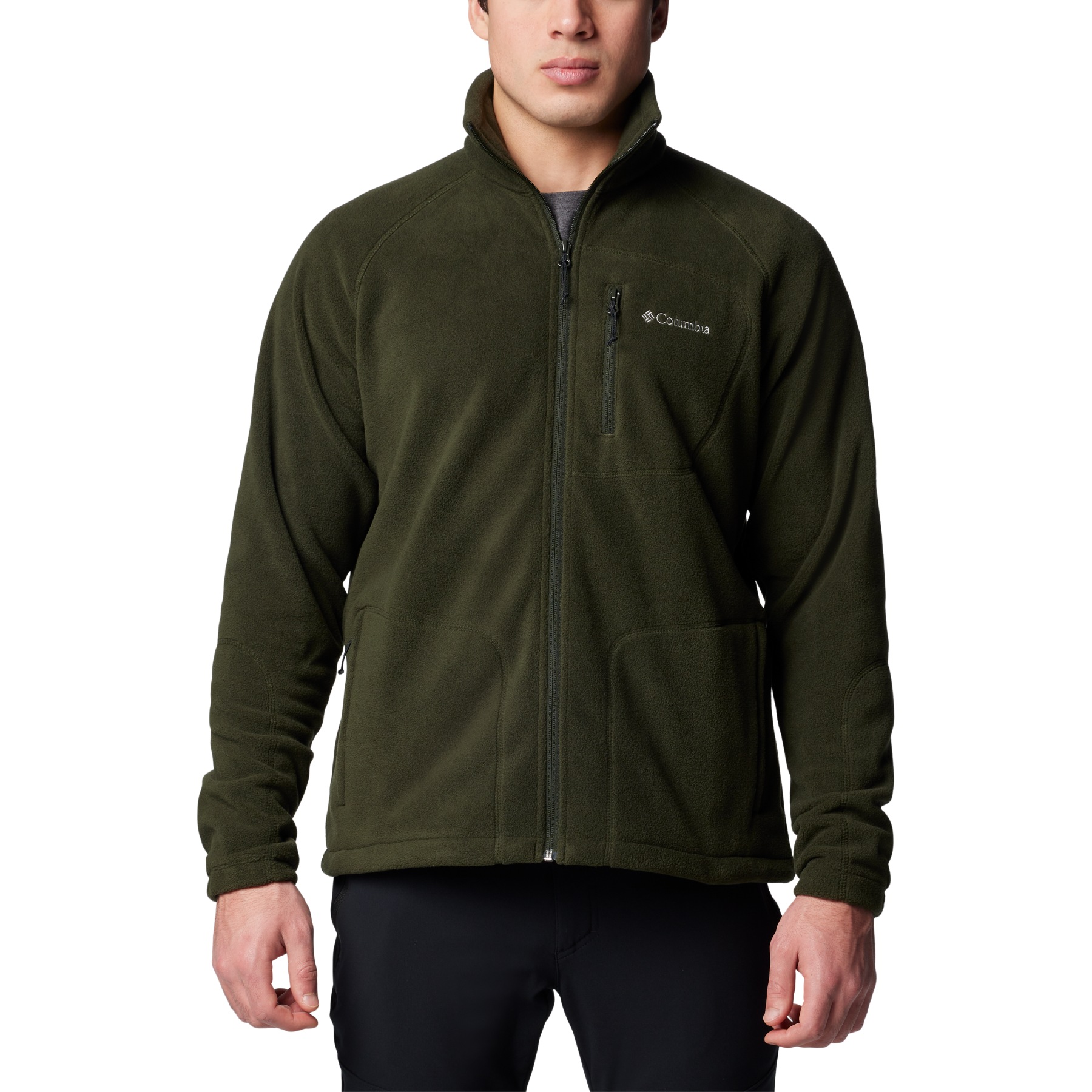 Columbia Fast Trek II Full Zip Fleecejacke Herren - Greenscape | BIKE24