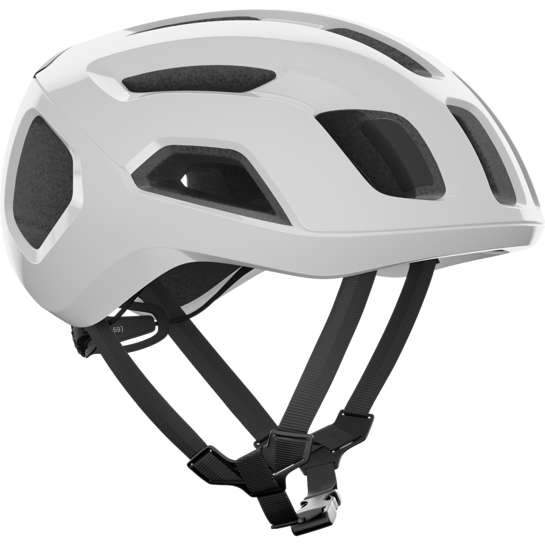 POC Ventral Air MIPS Helm - 8347 Hydrogen White/Uranium Black Matt | BIKE24