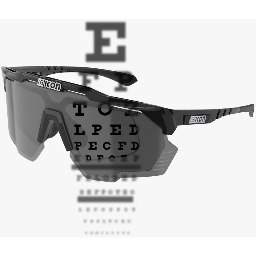 Scicon Aeroshade Kunken RX Glasses - Black Gloss - Multimirror Silver ...