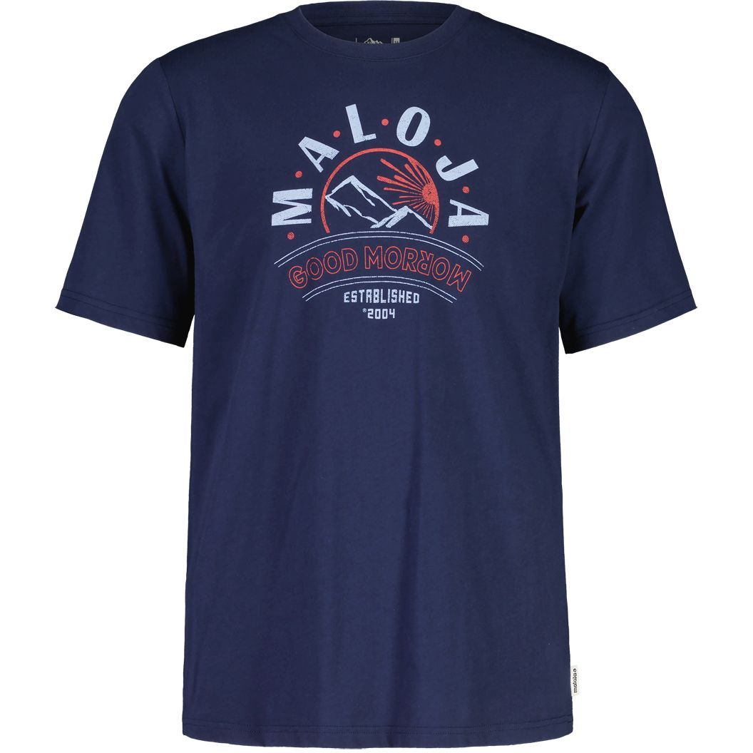 Maloja StubeckM. Traceable BioRe T-Shirt Herren - night sky 8325 | BIKE24