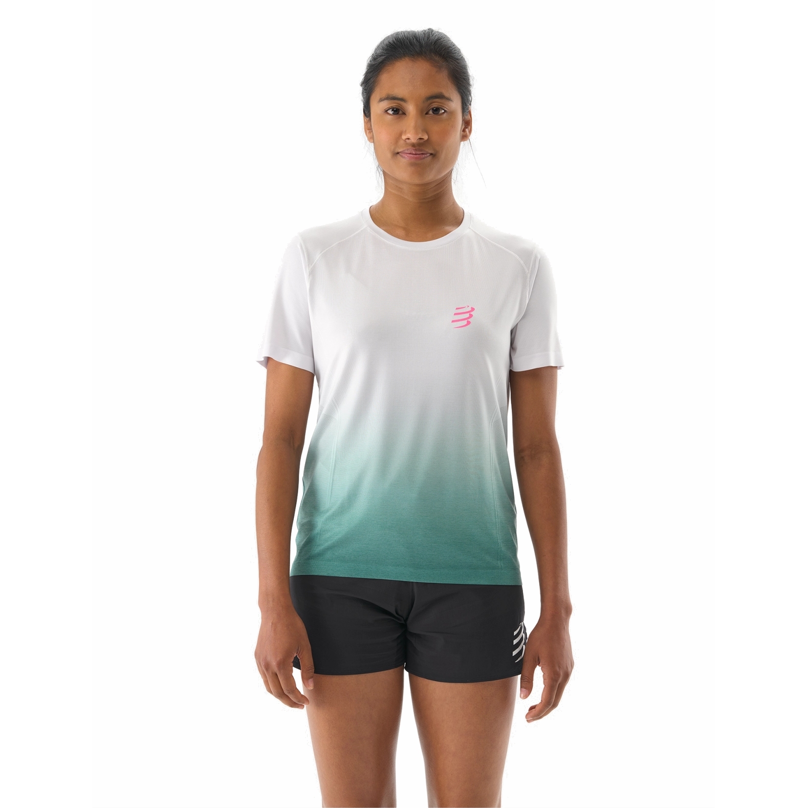 Compressport Performance Running T-Shirt Damen - sugar/storm | BIKE24