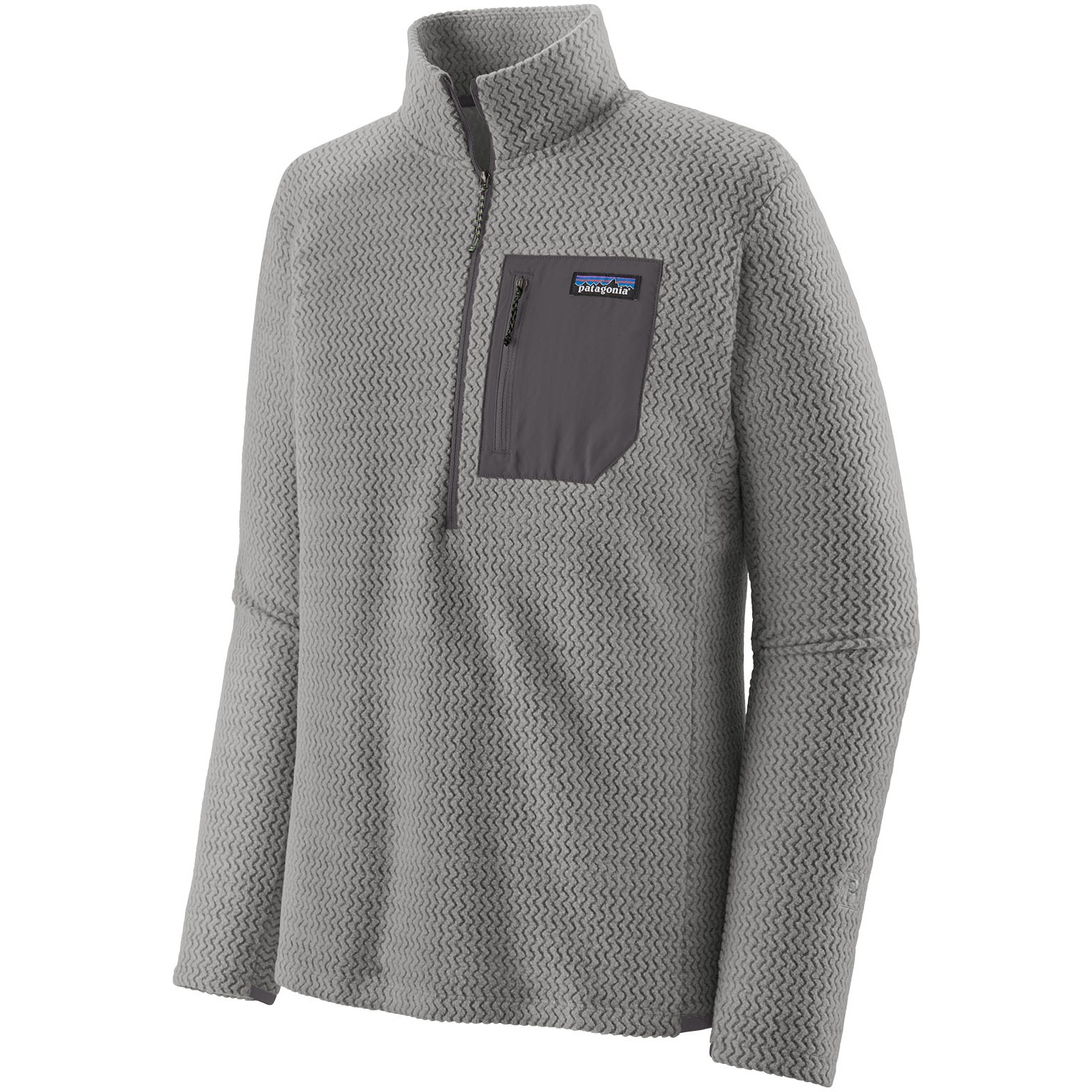 Patagonia R1 Air Zip Neck Fleece Pullover Men - Forever Grey | BIKE24