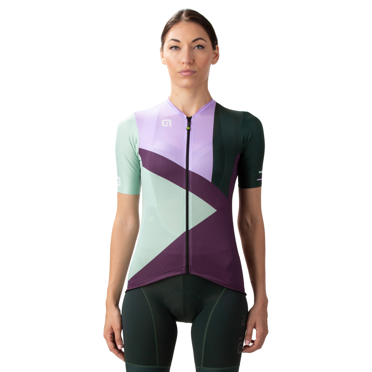 Alé Maillot de Manga Corta Mujer - PRAGMA Nadine - blanco | BIKE24