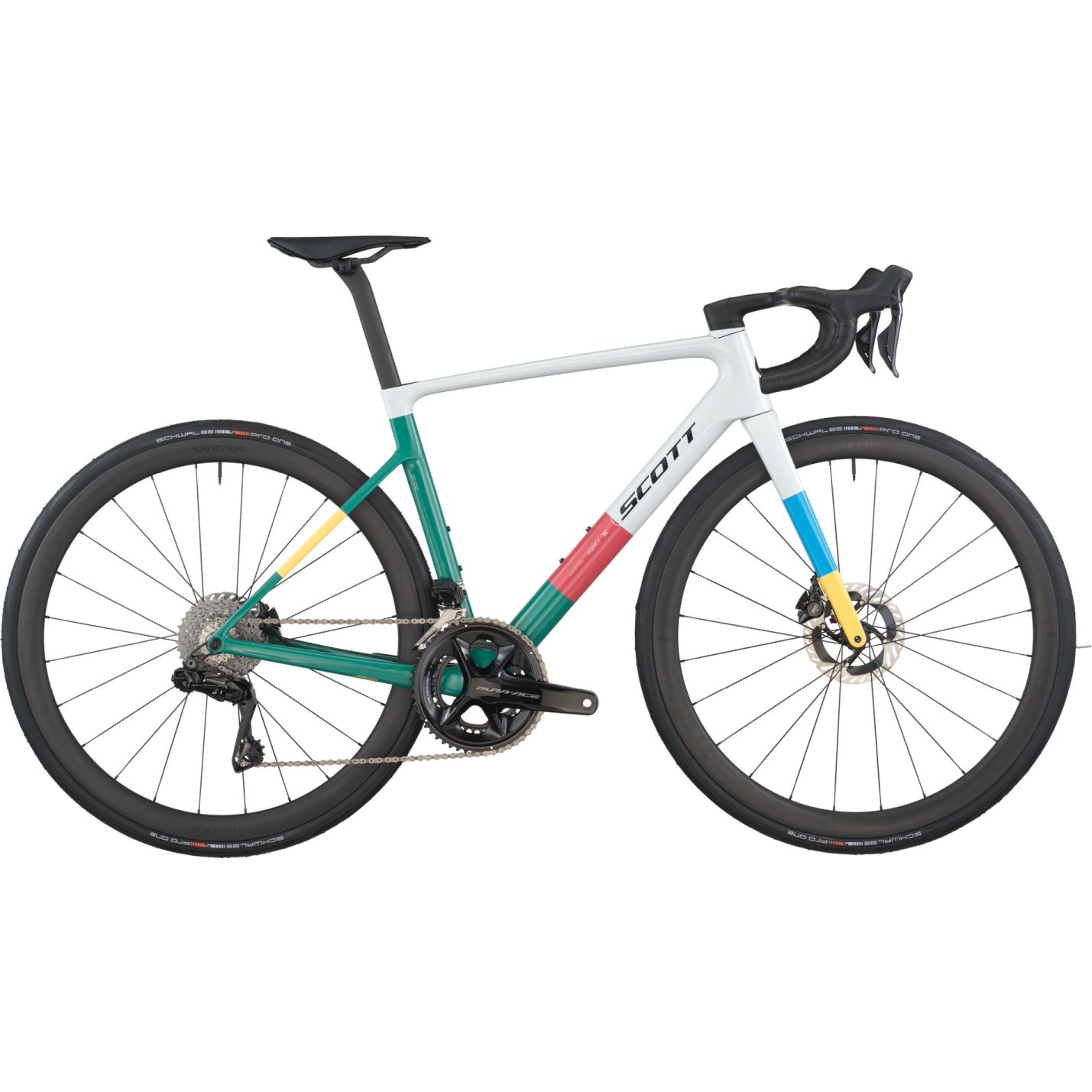 SCOTT ADDICT RC PRO - Carbon Road Bike - 2026 - beluga grey / seashore green