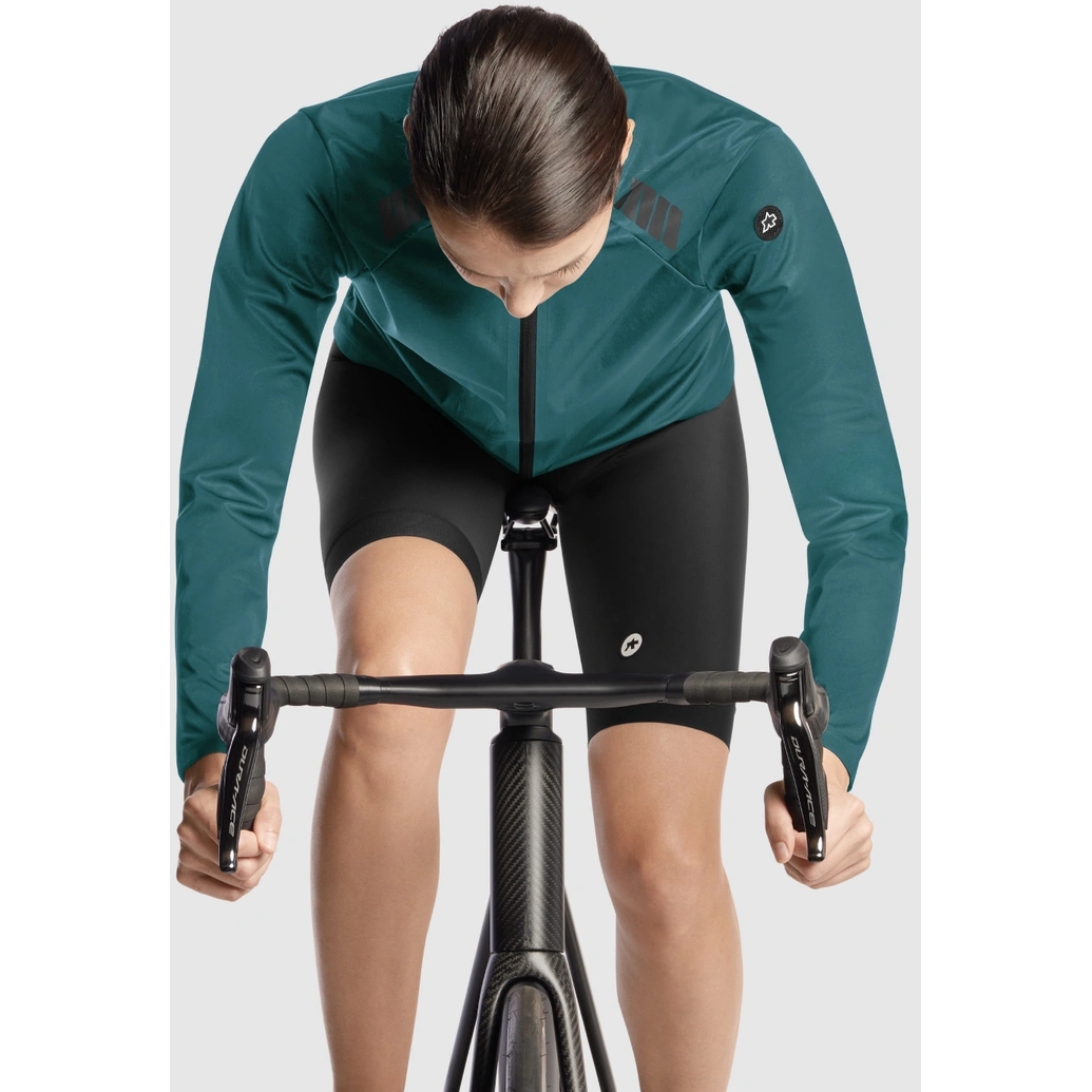 Assos UMA GT S11 Shell Jacket Women - foundation green | BIKE24