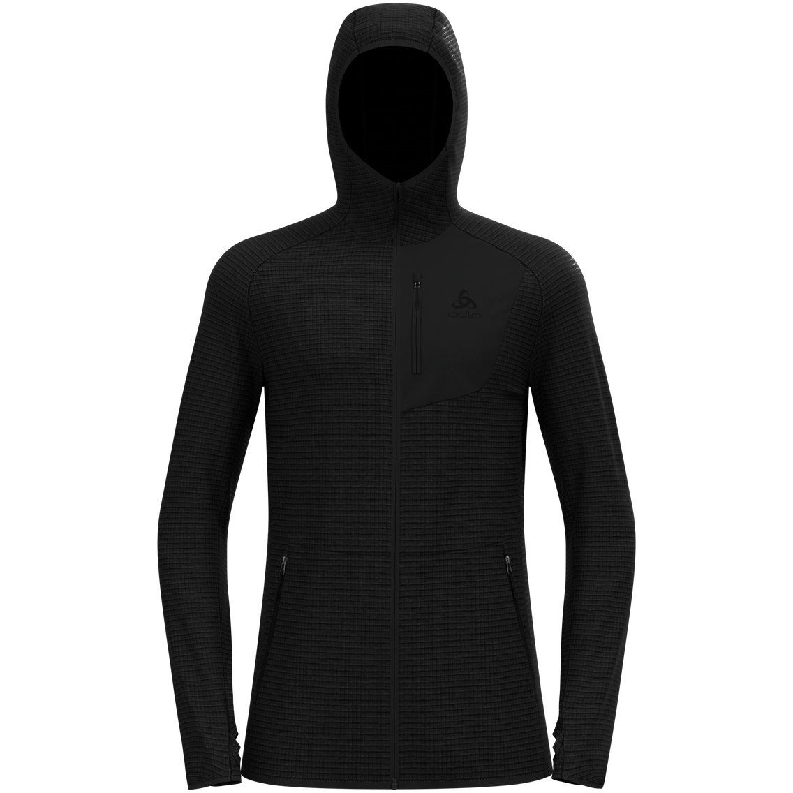 Odlo Mid Layer à Capuche Homme - Ascent - noir - BIKE24