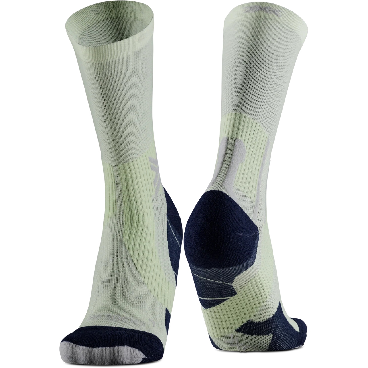 X-Socks Run Perform Crew Socken - neolime/x black | BIKE24