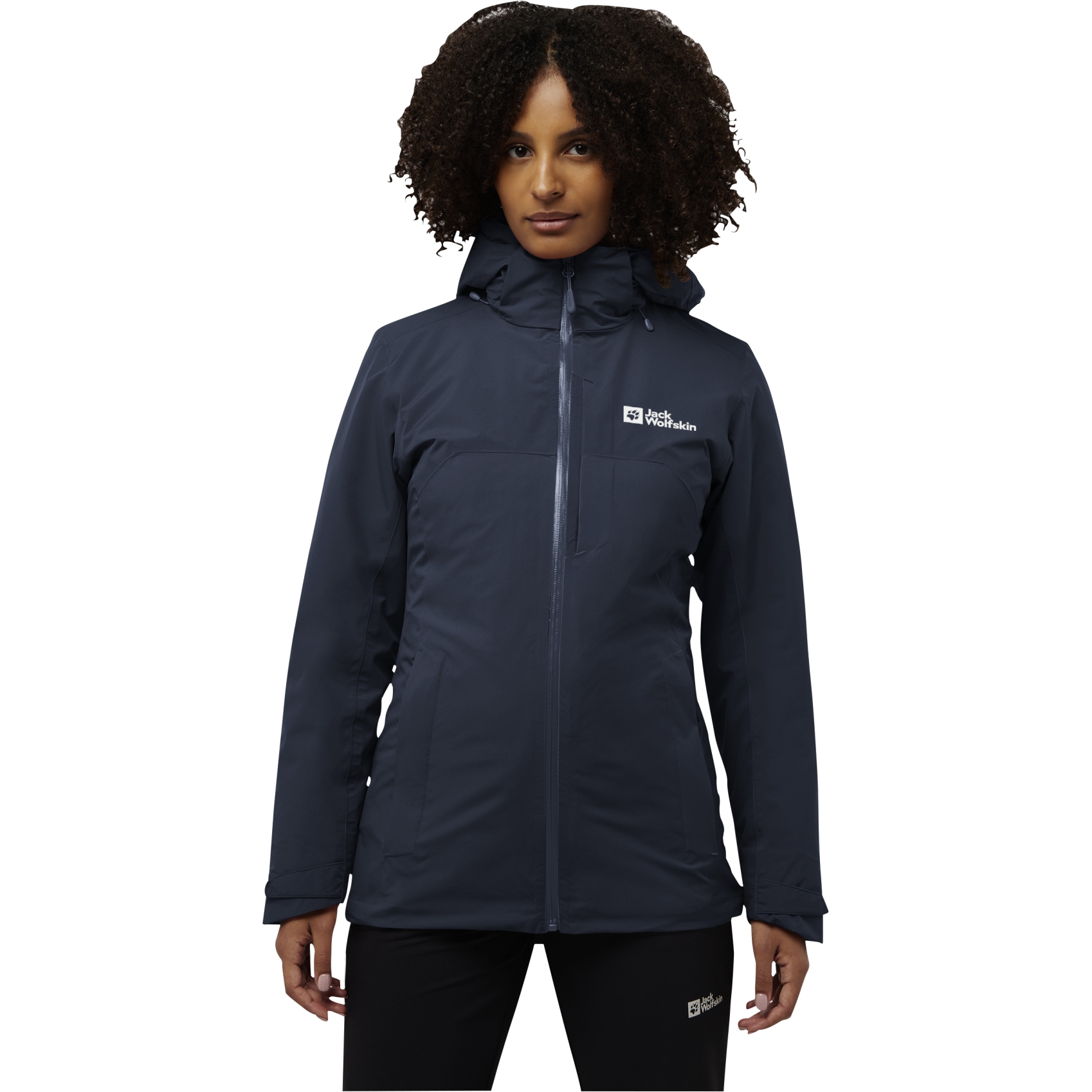 Jack Wolfskin Hunberg 3In1 Jacket Women - midnight sky | BIKE24