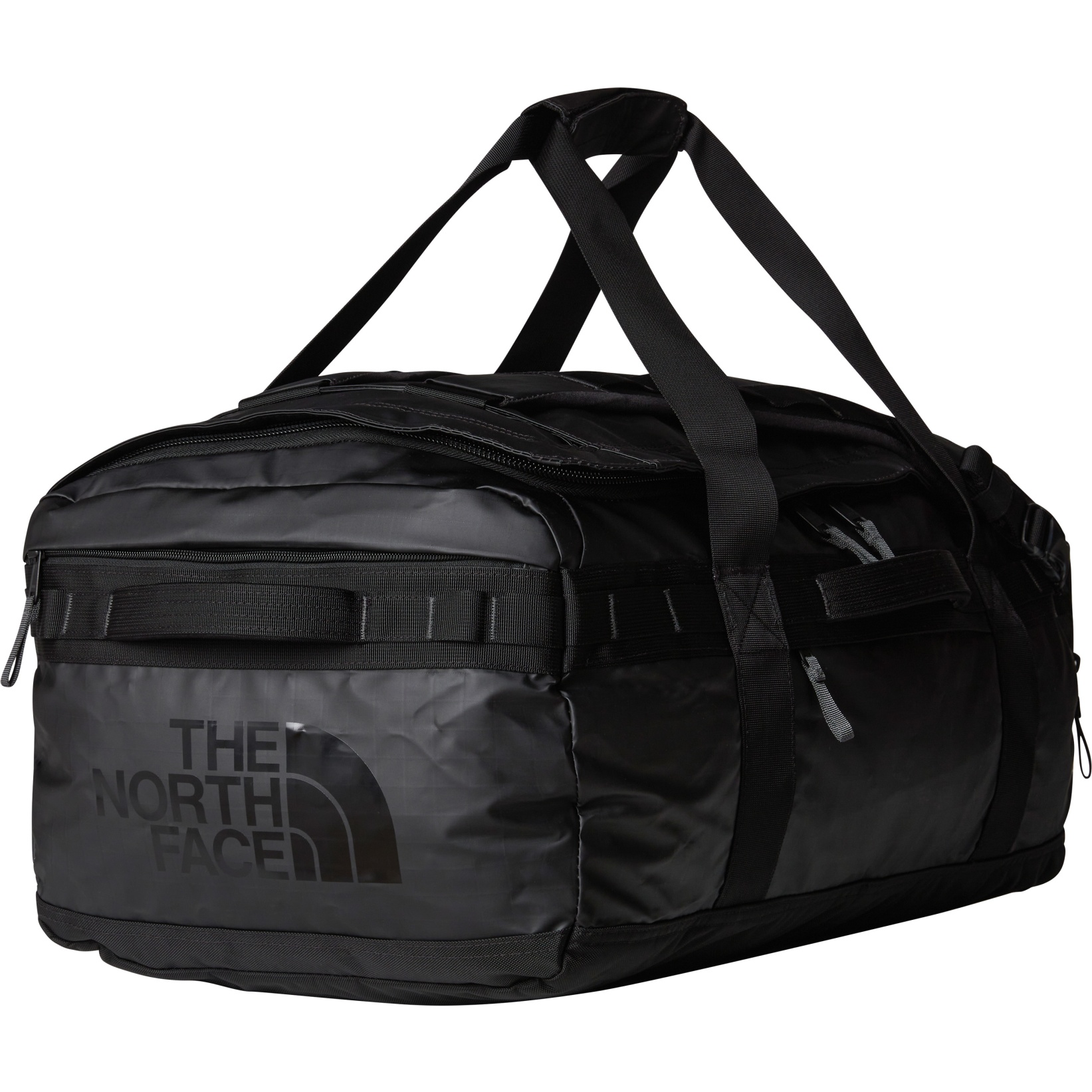 The North Face Base Camp Voyager Duffel 62L - TNF Black/Asphalt Grey ...