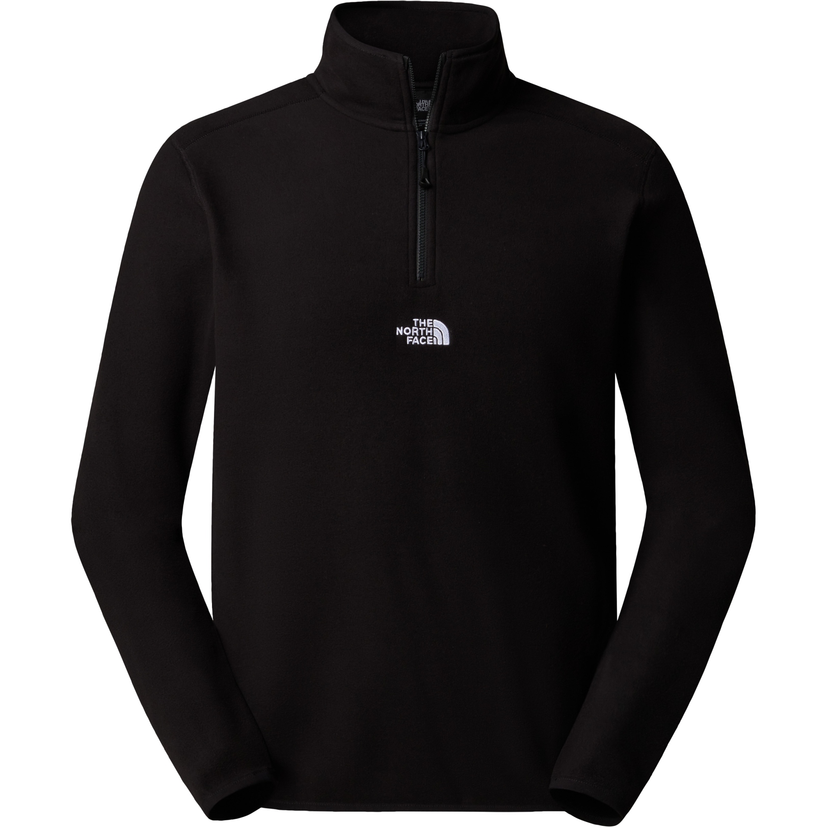 The North Face Glacier 1 4 Zip Fleece Pullover Herren TNF Black NPF BIKE24
