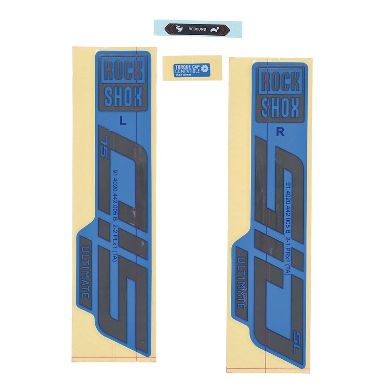 Bike Sticker Kit RockShox SiD SL Ultimate Decal Kit - Slik Graphics ...
