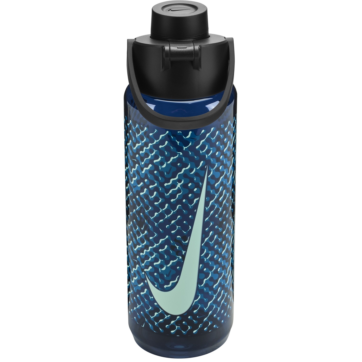Nike Tritan Renew Recharge Chug Bottle 24oz/709ml - blue void/black/green abyss/mint foam 459