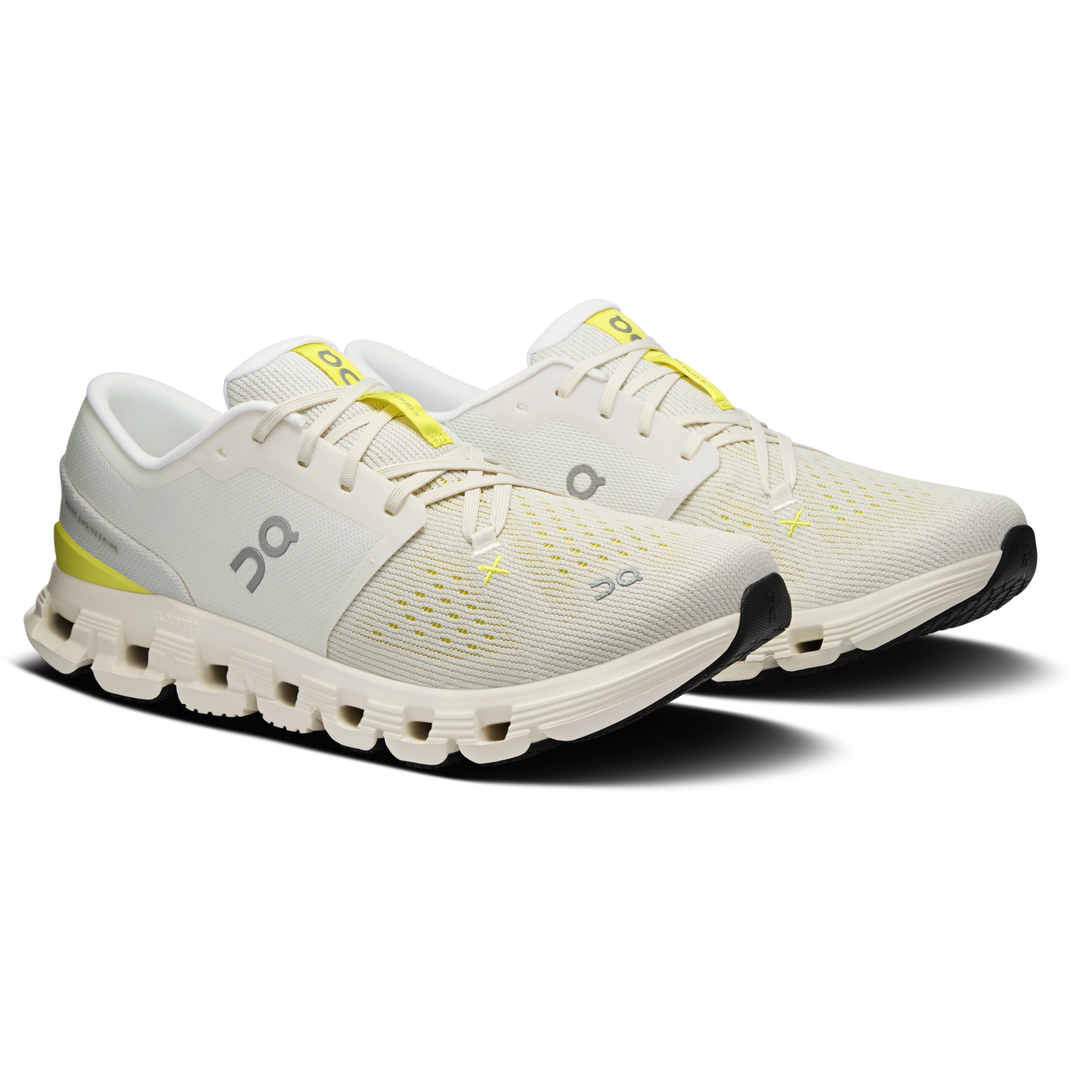 On Cloud X 4 Fitness-Schoenen Heren - Ivory | Lime | BIKE24
