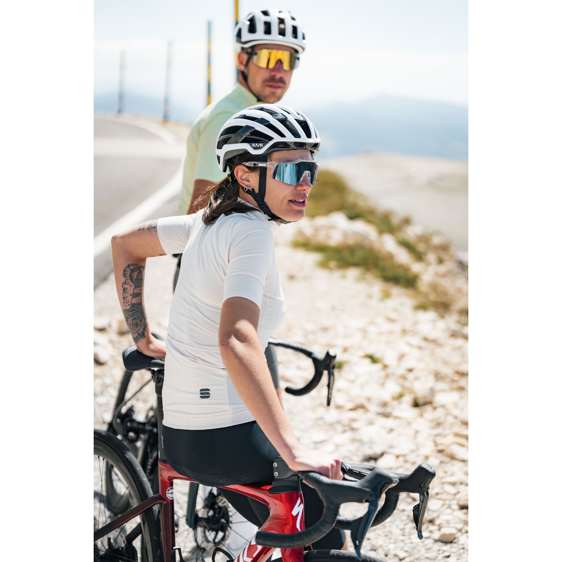 Womens Cycling Jersey Sleeveless Terry Cycling Jersey Womens Actif Short Sleeve Bike Top, UPF ...