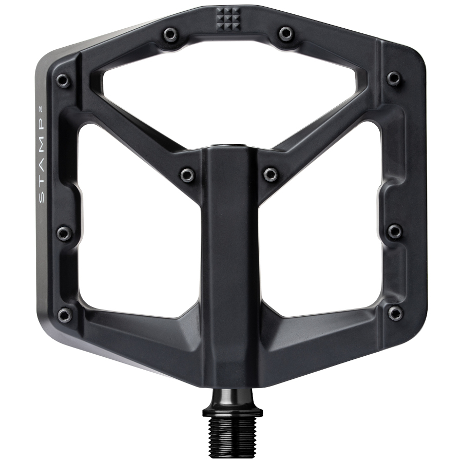 Crankbrothers Stamp 2 Flat Pedal Large Black BIKE24 Crankbrothers Stamp 2 Flat Pedal Large Black BIKE24