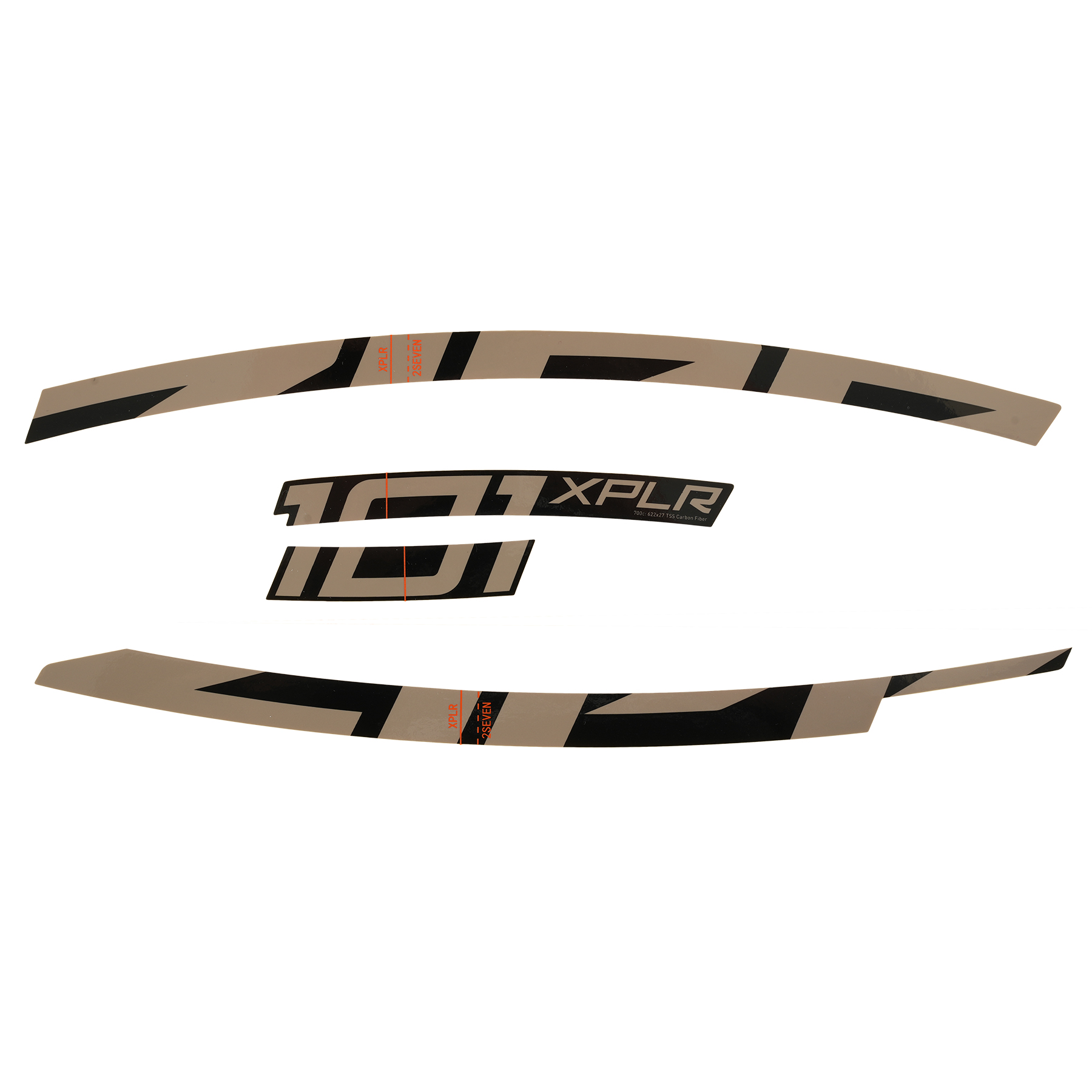 ZIPP 101 XPLR Decal Kit 28" Rim - sand | BIKE24