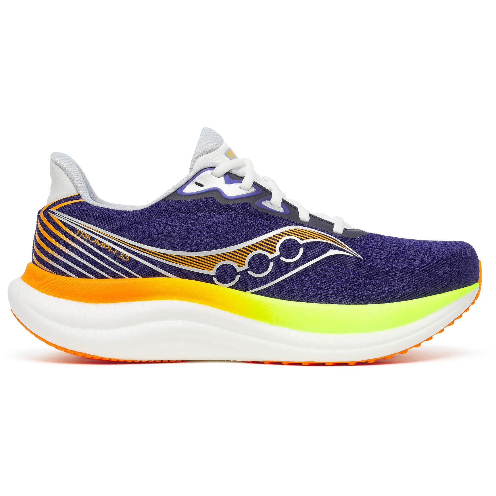 Saucony Triumph 23 Hardloopschoenen Heren - frigid/citron | BIKE24